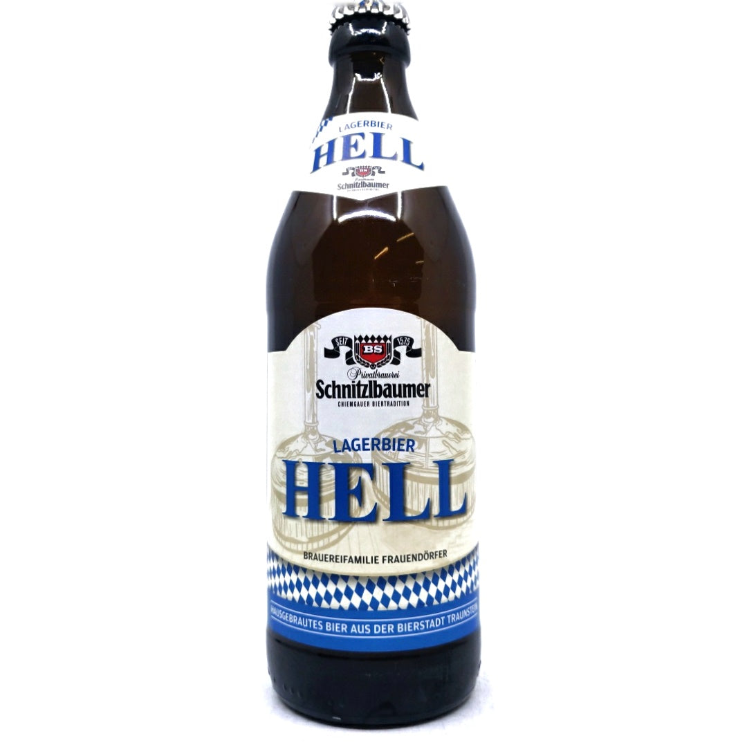Schnitzlbaumer Export Hell 4.9% (500ml) – Hop Burns & Black