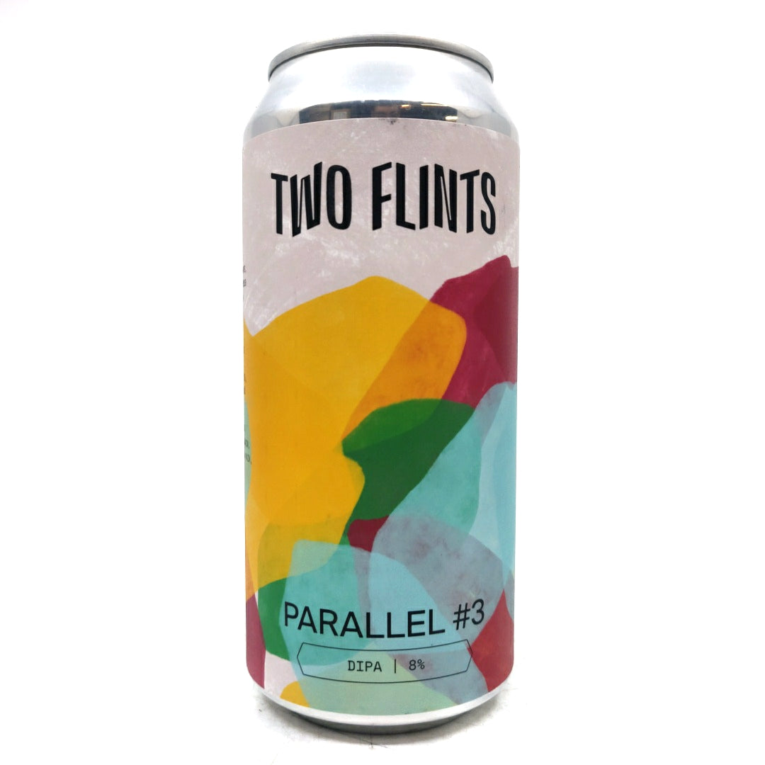 Two Flints Parallel #3 Citra, Mosaic, Nelson, Nectaron Double IPA 8% ( – Hop Burns & Black