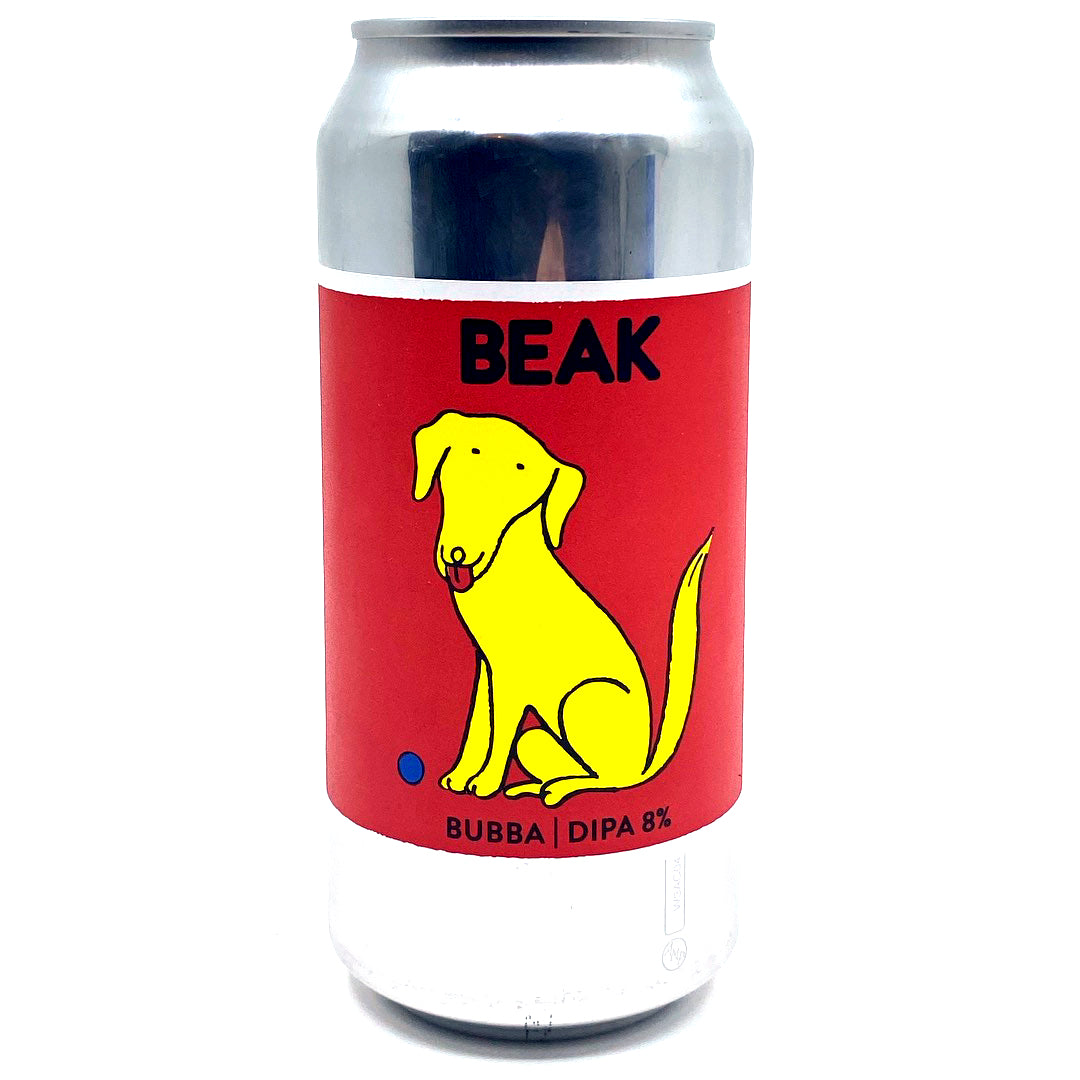 Beak Brewery Bubba Double IPA 8% (440ml can) – Hop Burns & Black