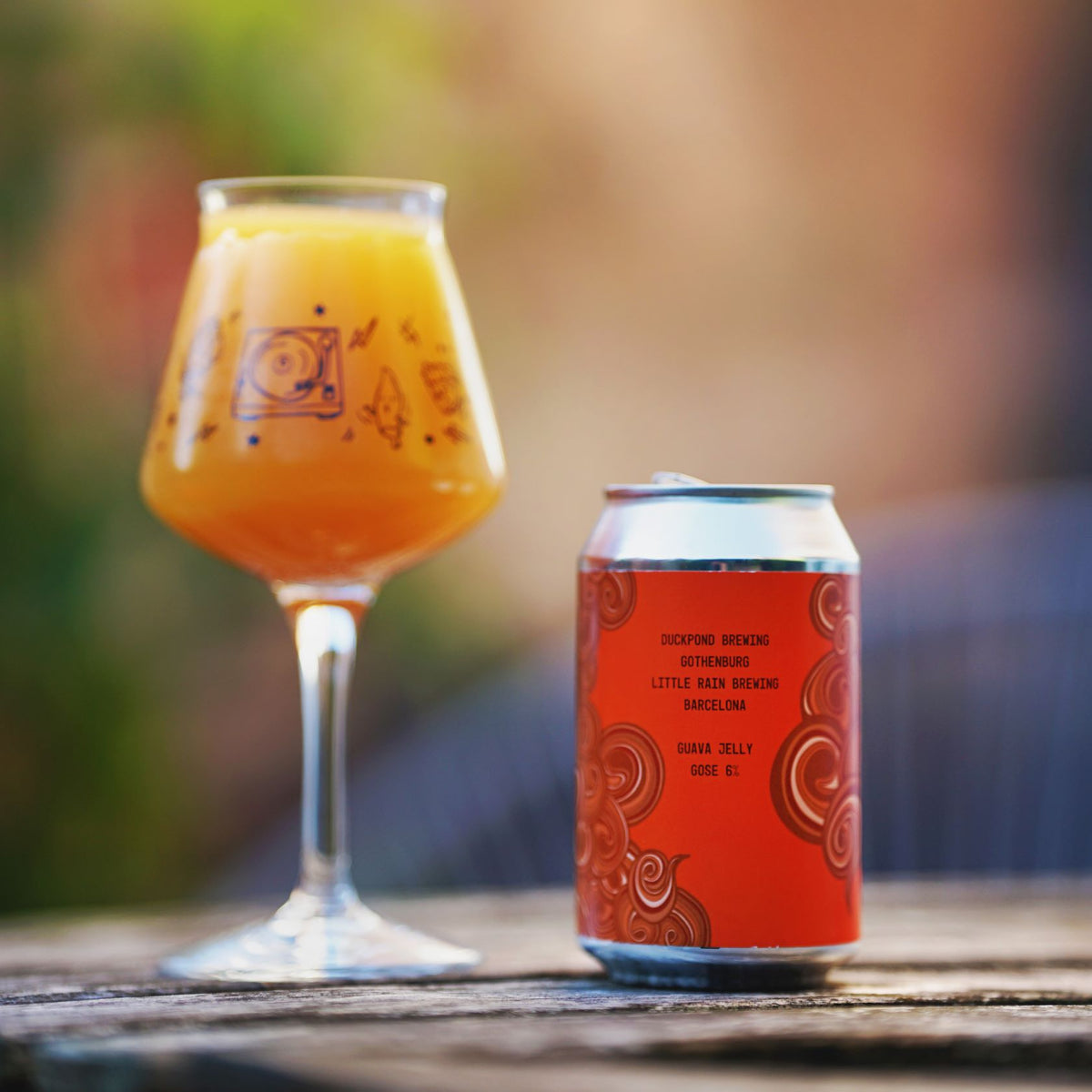 Fundamentals #123 — Duckpond x Little Rain Guava Jelly Gose – Hop Burns & Black