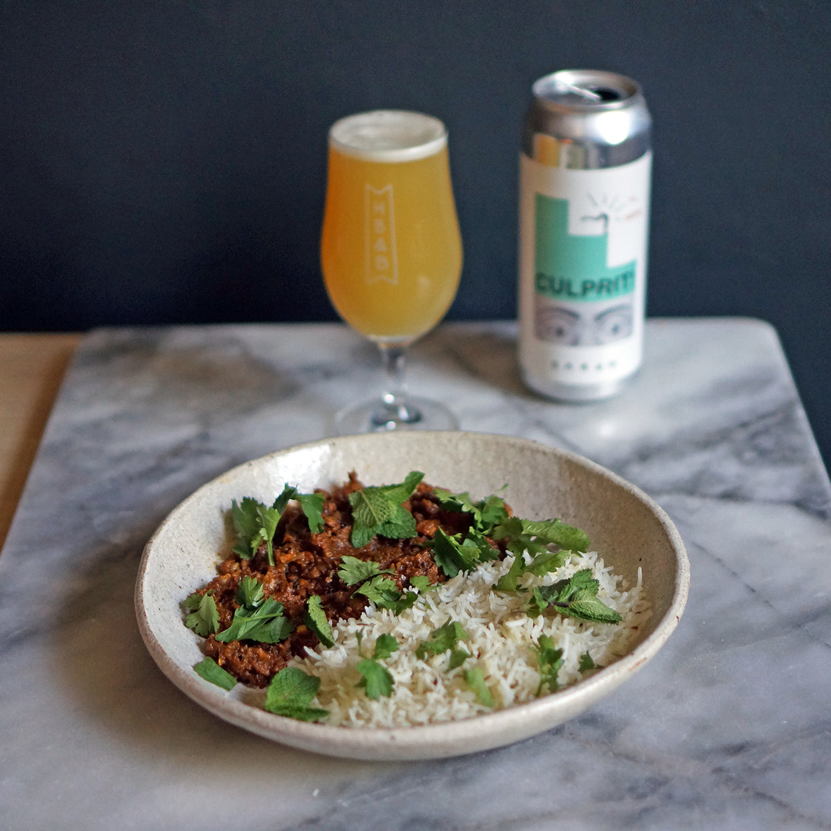 The Beer Lover's Table: Vegetarian Keema and Baron Brewing Culprit New ...