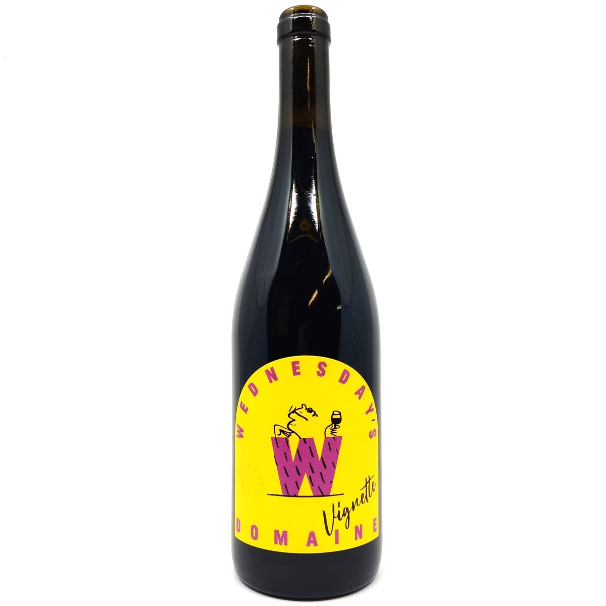 Wednesday's Domaine Vignette Alcohol-Free Red Wine 0.0% (750ml) – Hop ...