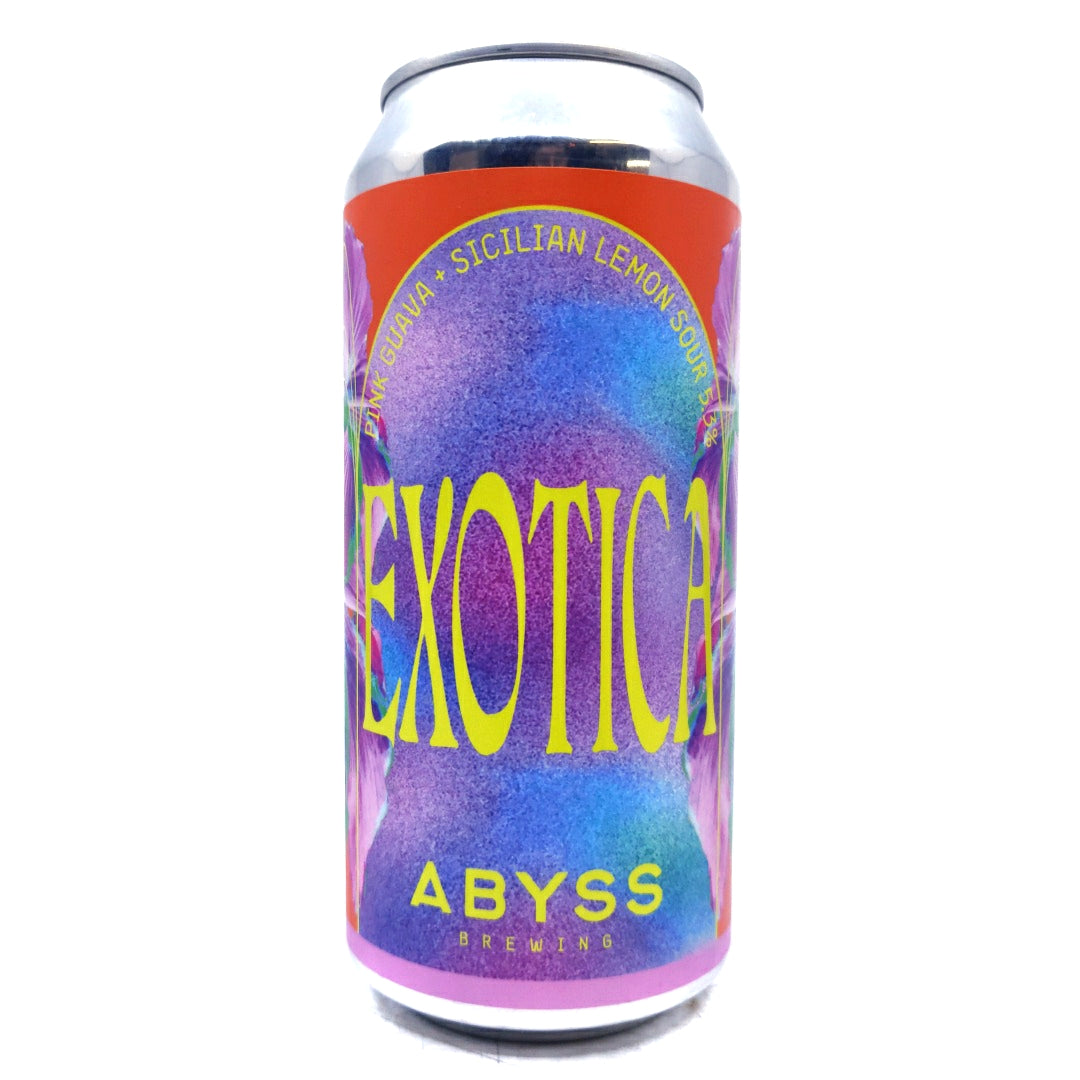 Abyss Brewing Exotica Pink Guava & Sicilian Lemon Sour 5.3% (440ml can ...