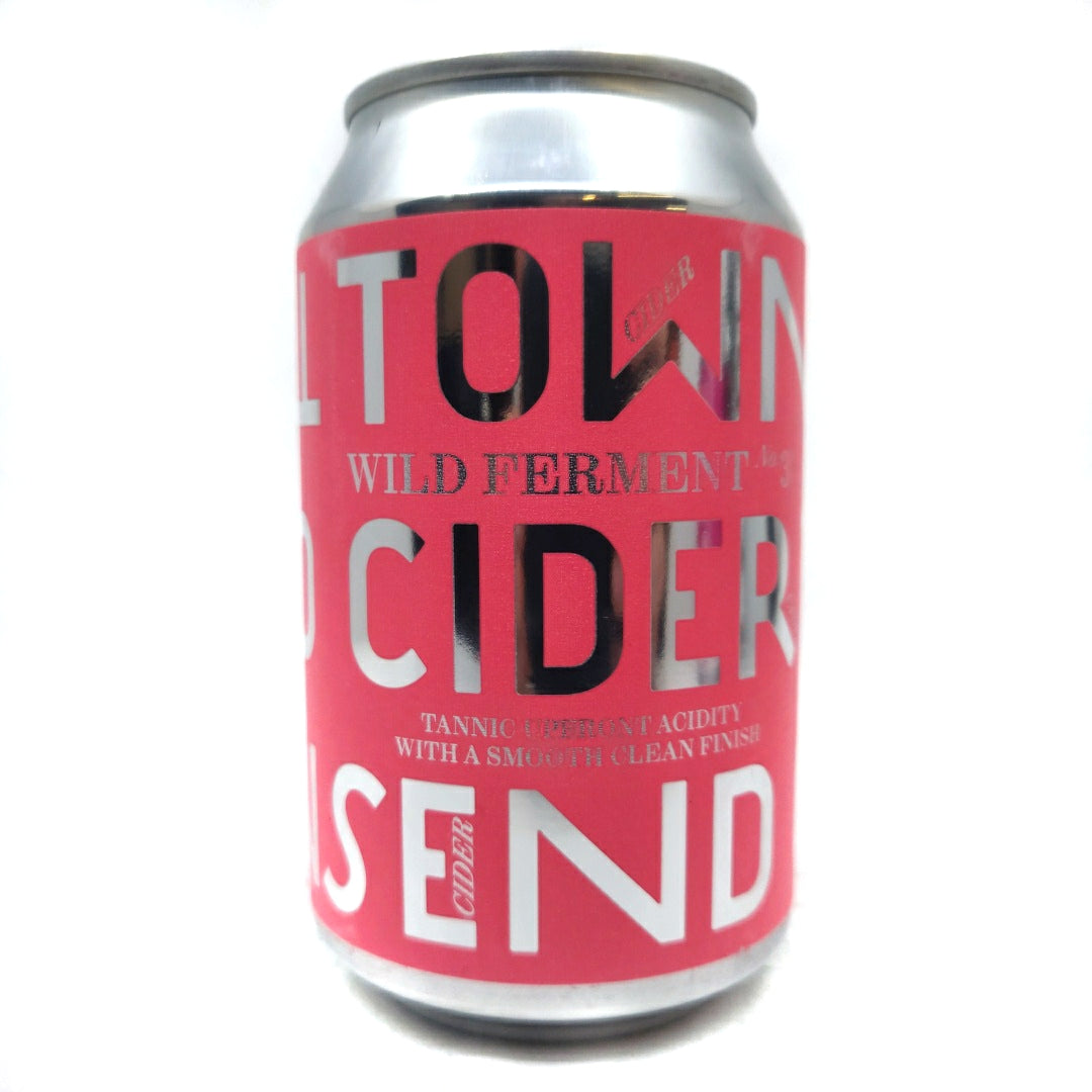 Townsend Farm Wild Ferment Cider #3 5% (330ml can) – Hop Burns & Black