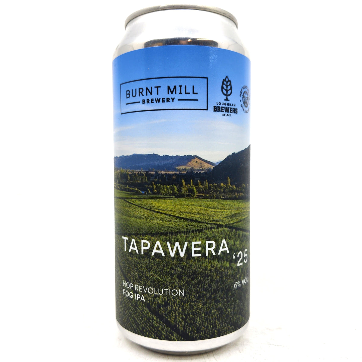 Burnt Mill Tapawera '25 New Zealand IPA 6% (440ml can) – Hop Burns & Black