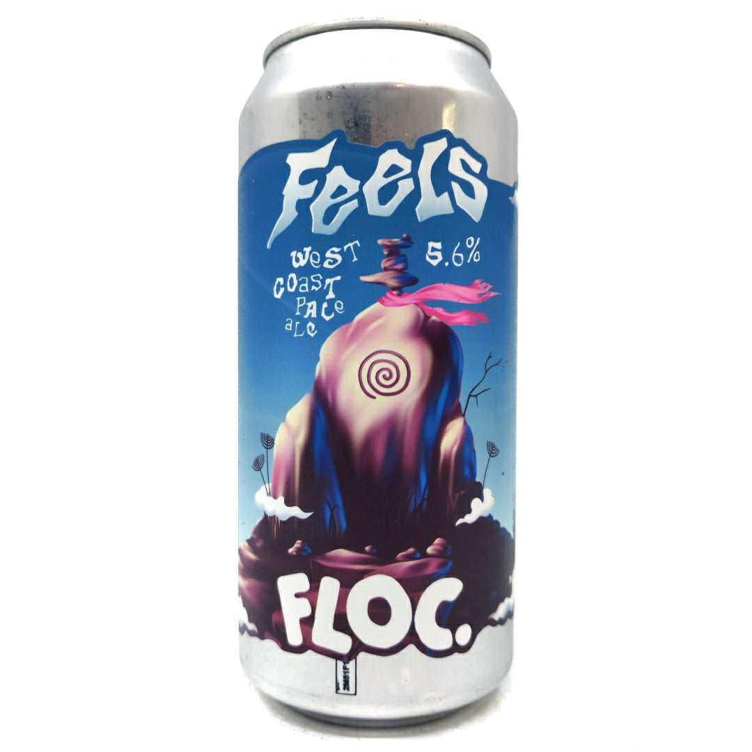 Floc Brewing Feels West Coast Pale Ale 5.6% (440ml can) – Hop Burns & Black