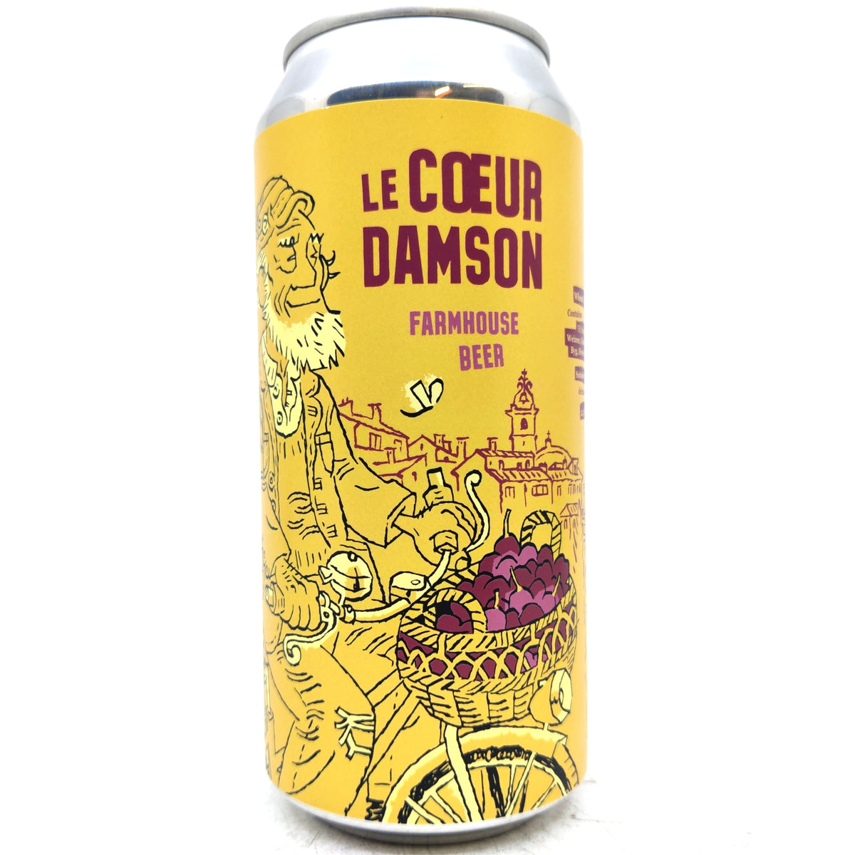 Burning Sky Le Coeur Damson Farmhouse Beer 5.2% (440ml can) – Hop Burns ...