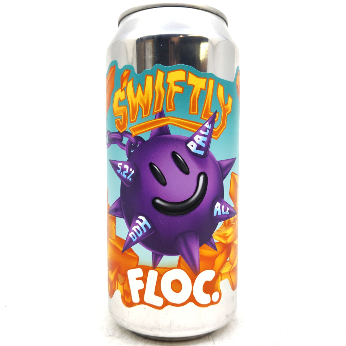 Floc Brewing Swiftly Pale Ale 5.2% (440ml can) – Hop Burns & Black