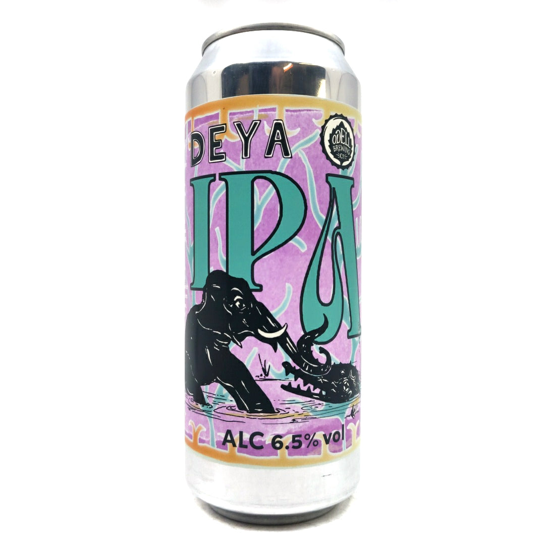 DEYA x Odell IPA 6.5% (500ml can) – Hop Burns & Black
