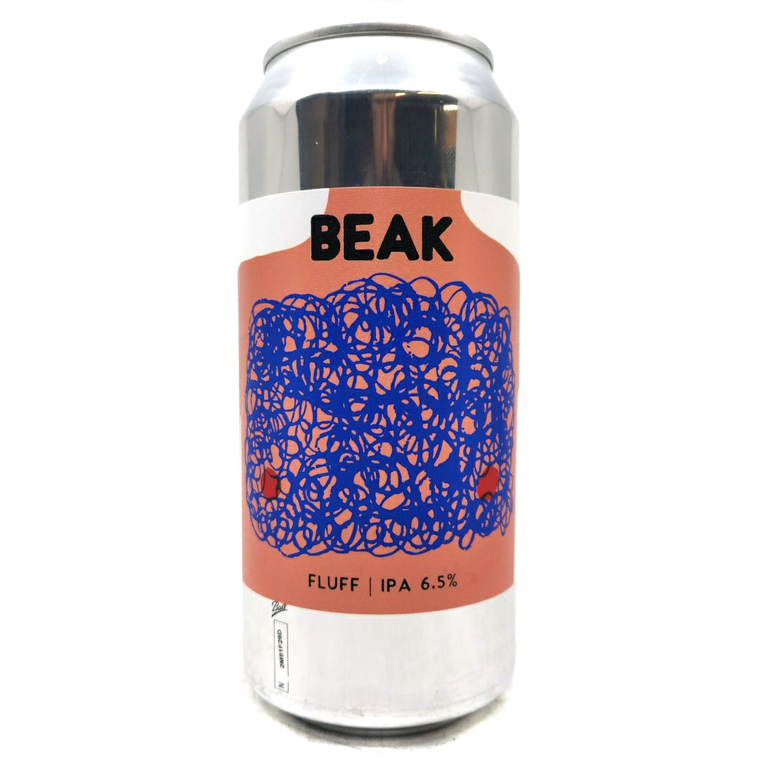 Beak Brewery Fluff IPA 6.5% (440ml can) – Hop Burns & Black