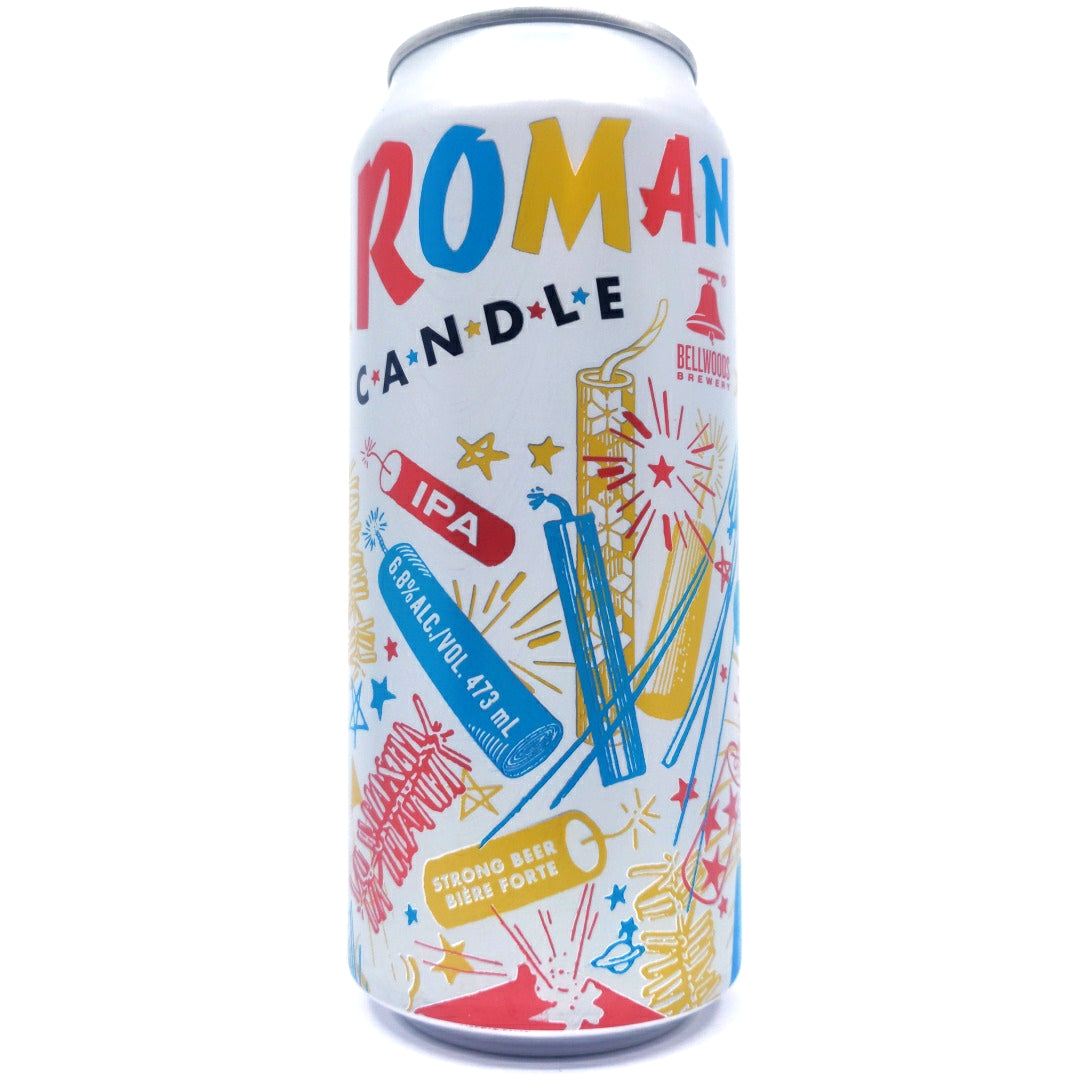 Bellwoods Roman Candle IPA 6.8% (473ml can) – Hop Burns & Black
