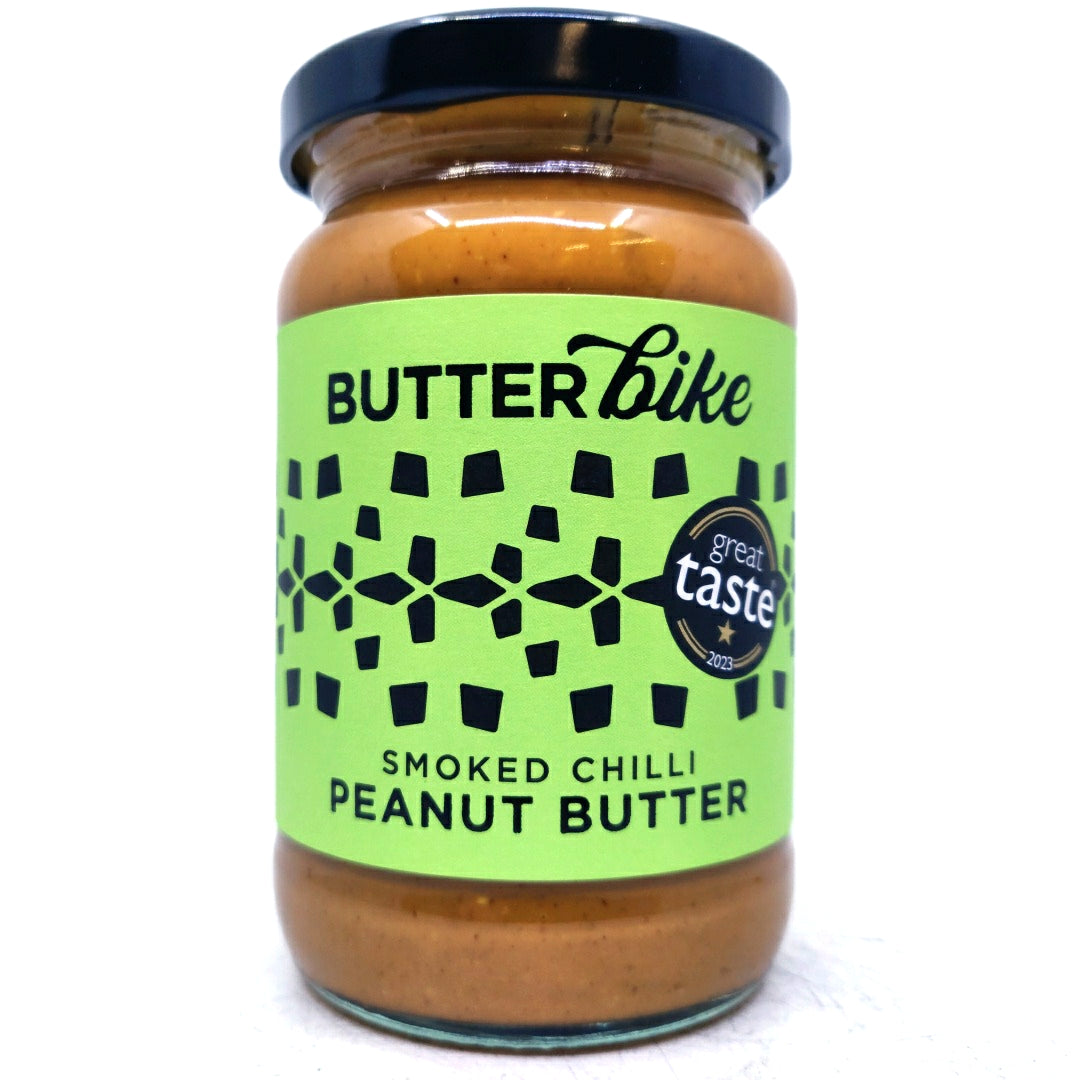 Butter Bike Smoked Chilli Peanut Butter (285g) – Hop Burns & Black