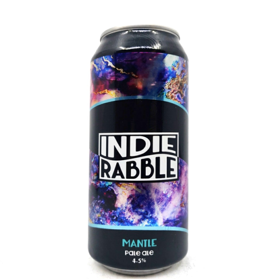 Indie Rabble Mantle Pale Ale 4.5% (440ml can) – Hop Burns & Black
