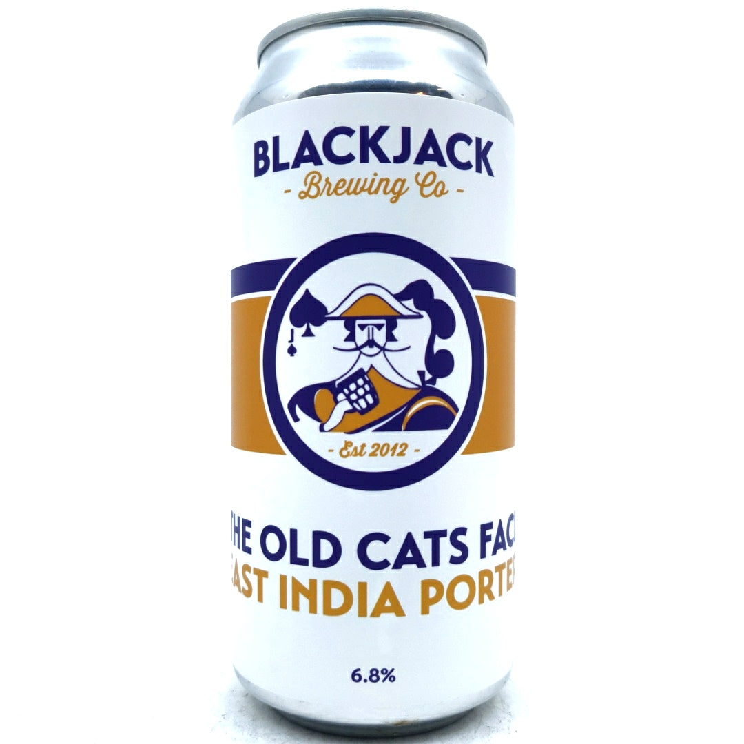 Blackjack Old Cat's Face East India Porter 6.8% (440ml can) – Hop Burns ...