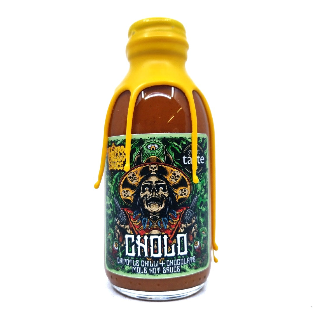 Thiccc Cholo Chipotle Chilli & Cacao Mole Hot Sauce (150ml) – Hop Burns ...