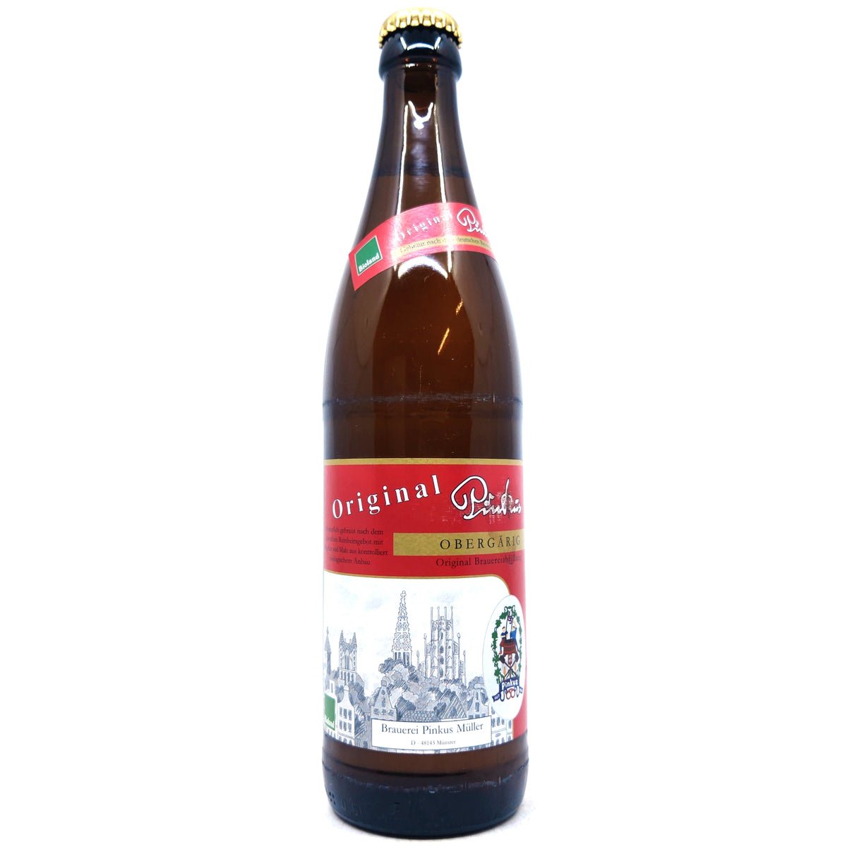 Pinkus Muller Original Alt 5% (500ml) – Hop Burns & Black