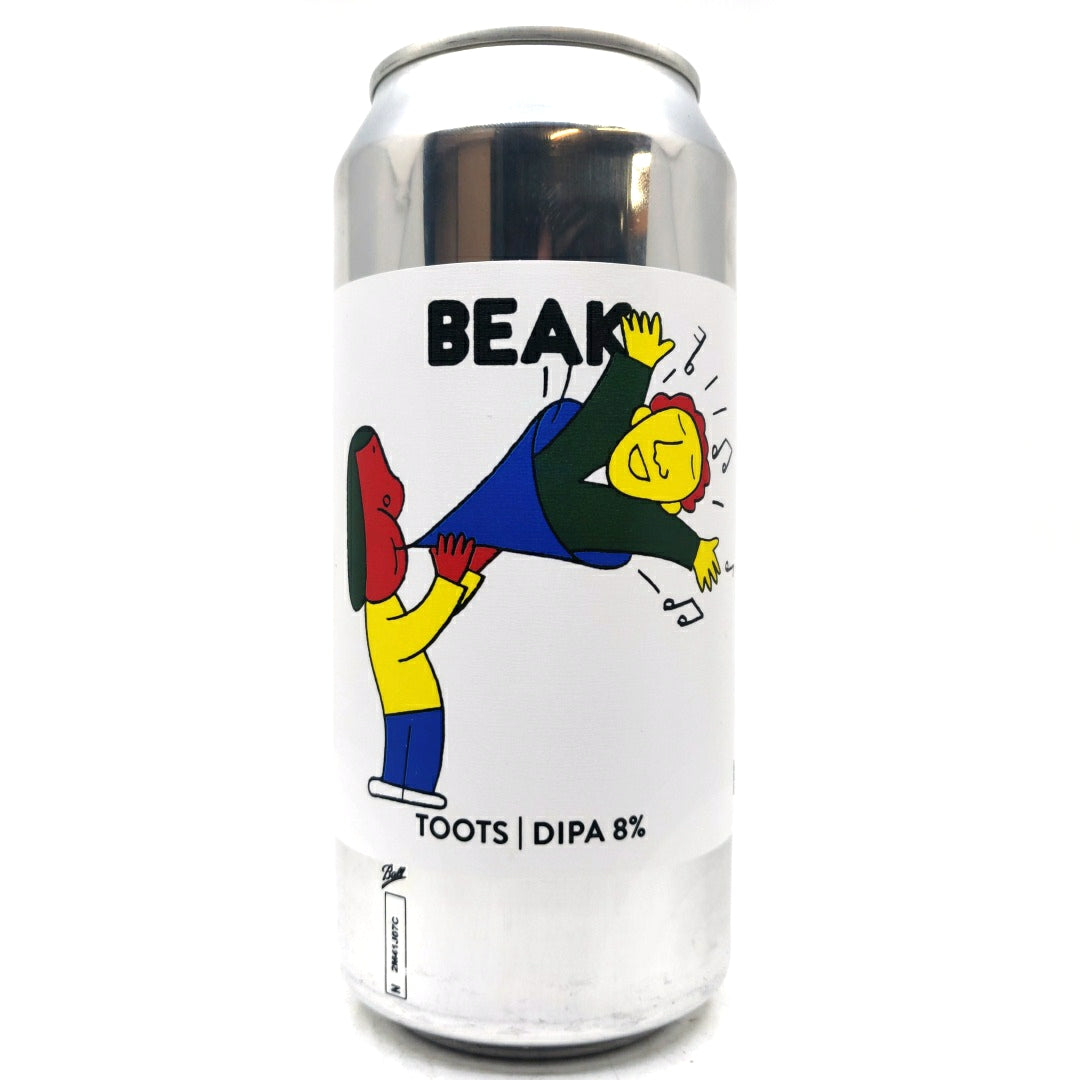 Beak Brewery x Queer Brewing Toots Double IPA 8% (440ml can) – Hop ...
