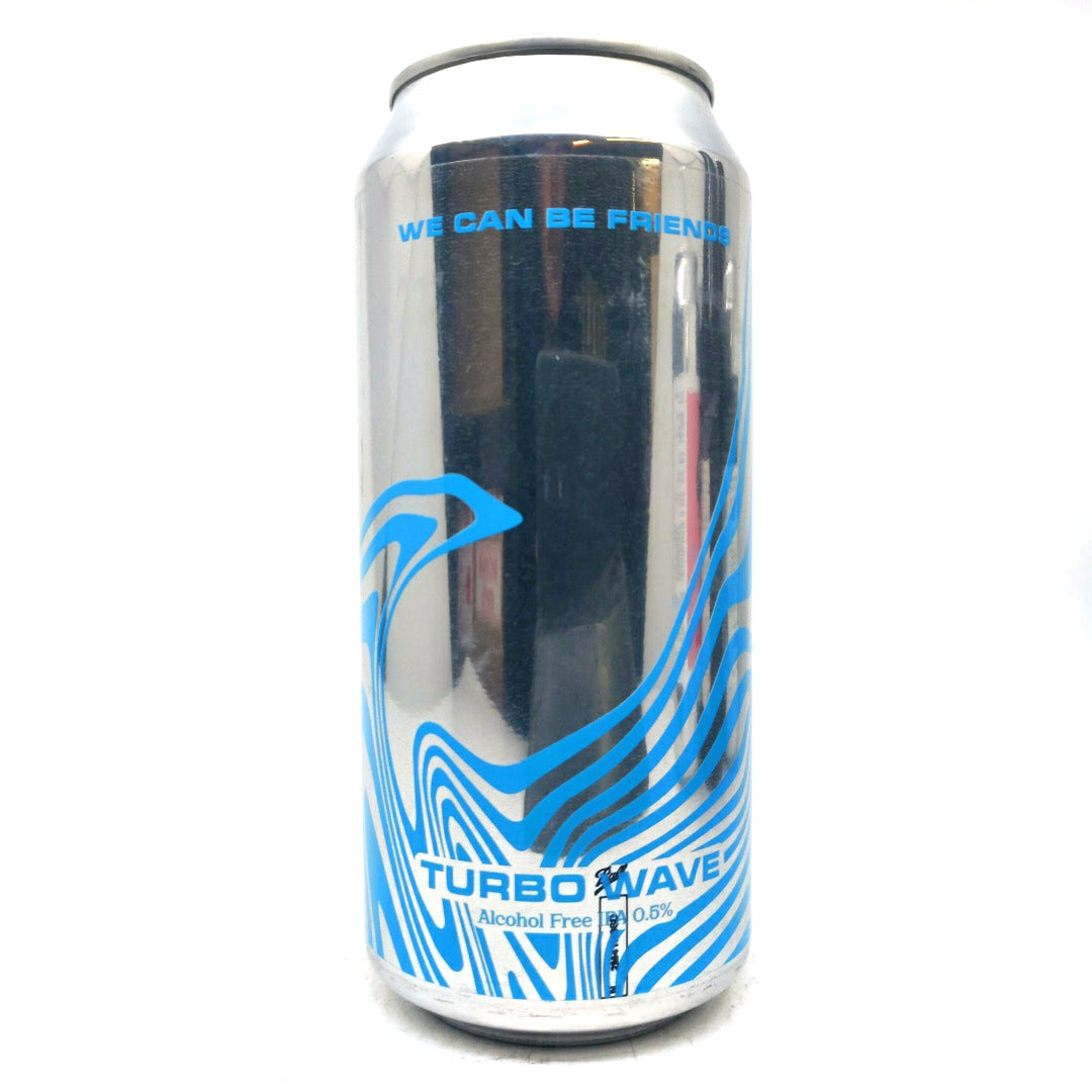 We Can Be Friends Turbo Wave Alcohol Free IPA 0.5% (440ml can) – Hop ...