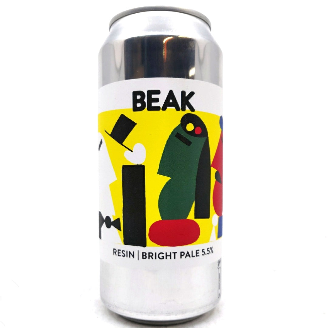 Beak Brewery Resin Bright Pale Ale 5.5% (440ml can) – Hop Burns & Black