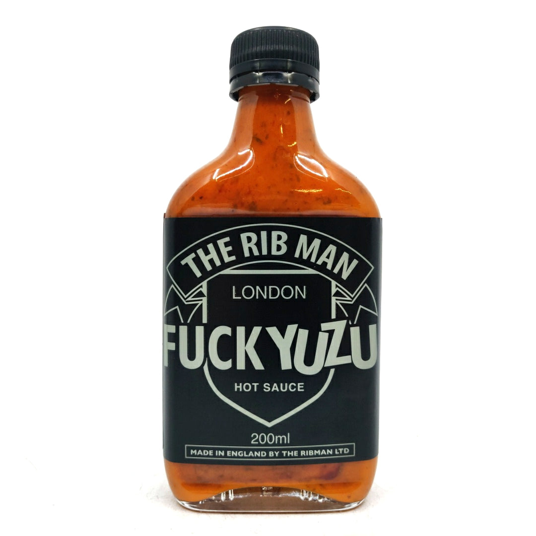 The Rib Man F*ck Yuzu Hot Sauce (200ml) – Hop Burns & Black