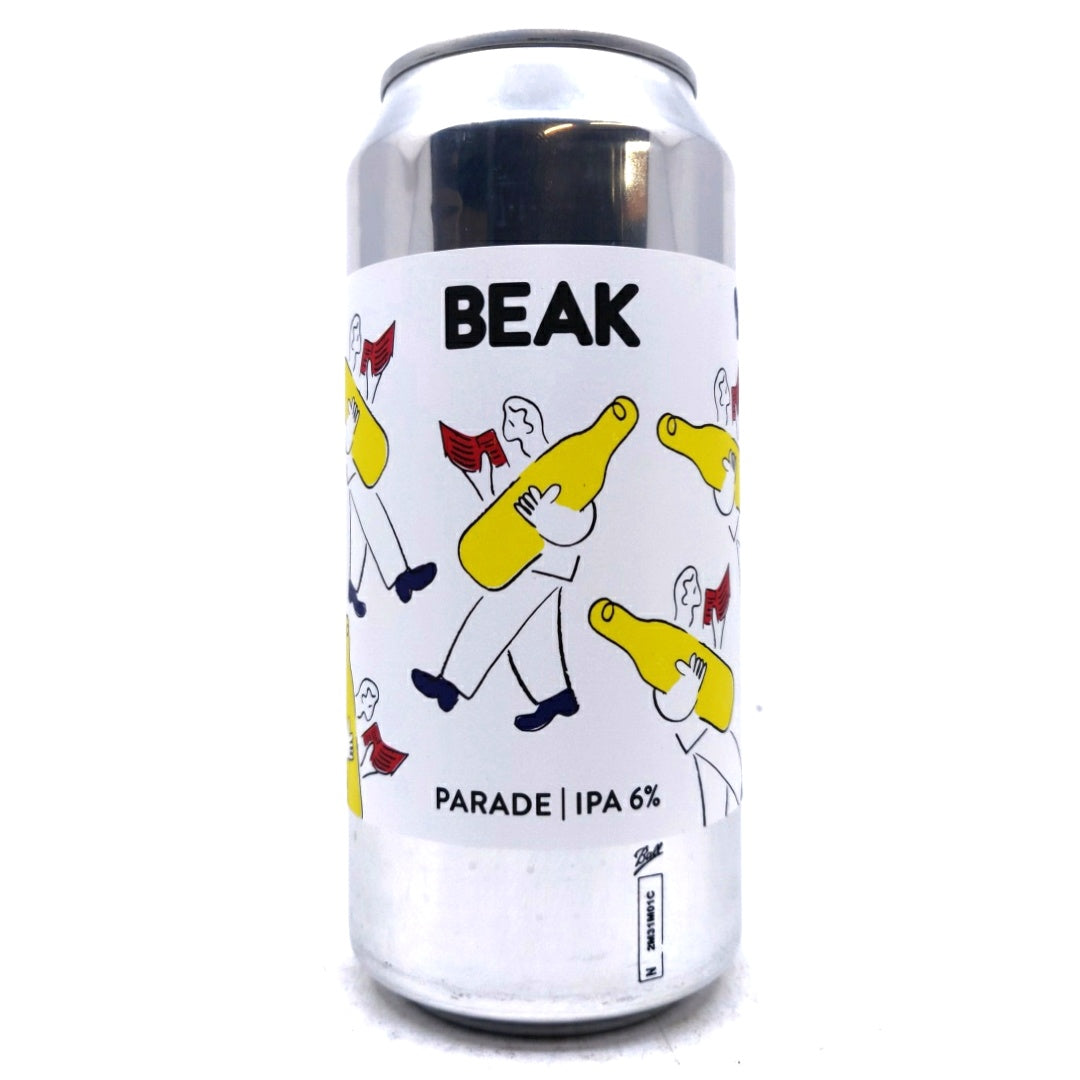 Beak Brewery Parade IPA 6% (440ml can) – Hop Burns & Black
