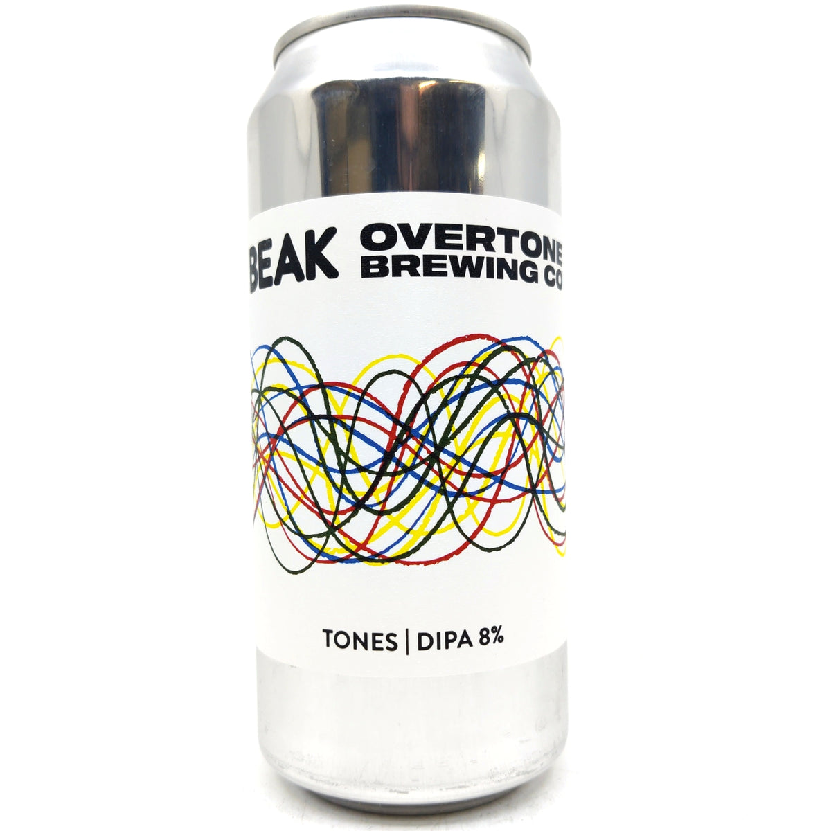 Beak Brewery x Overtone Tones Double IPA 8% (440ml can) – Hop Burns & Black