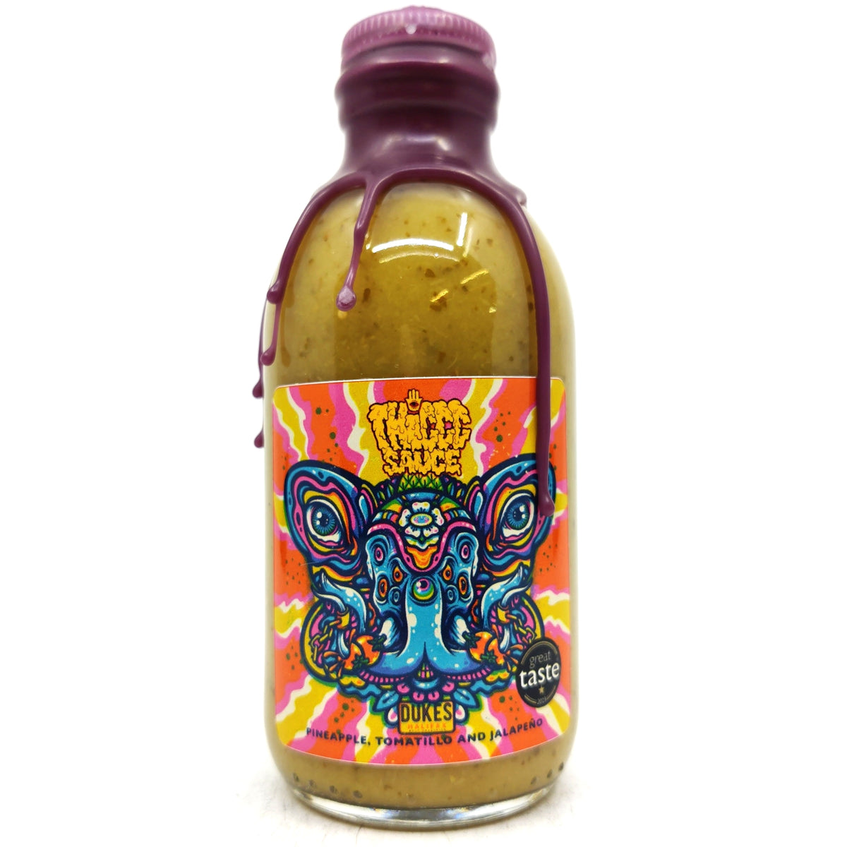 Thiccc Sauce Dystopia Pineapple Tomatillo & Jalapeno Hot Sauce (200ml ...
