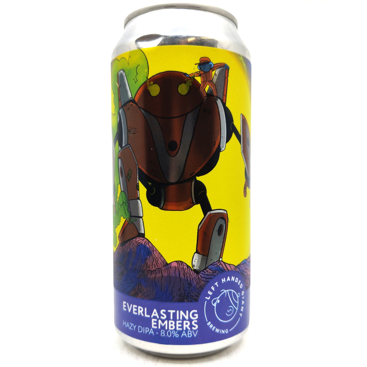 Left Handed Giant Everlasting Embers Hazy Double IPA 8% (440ml can ...