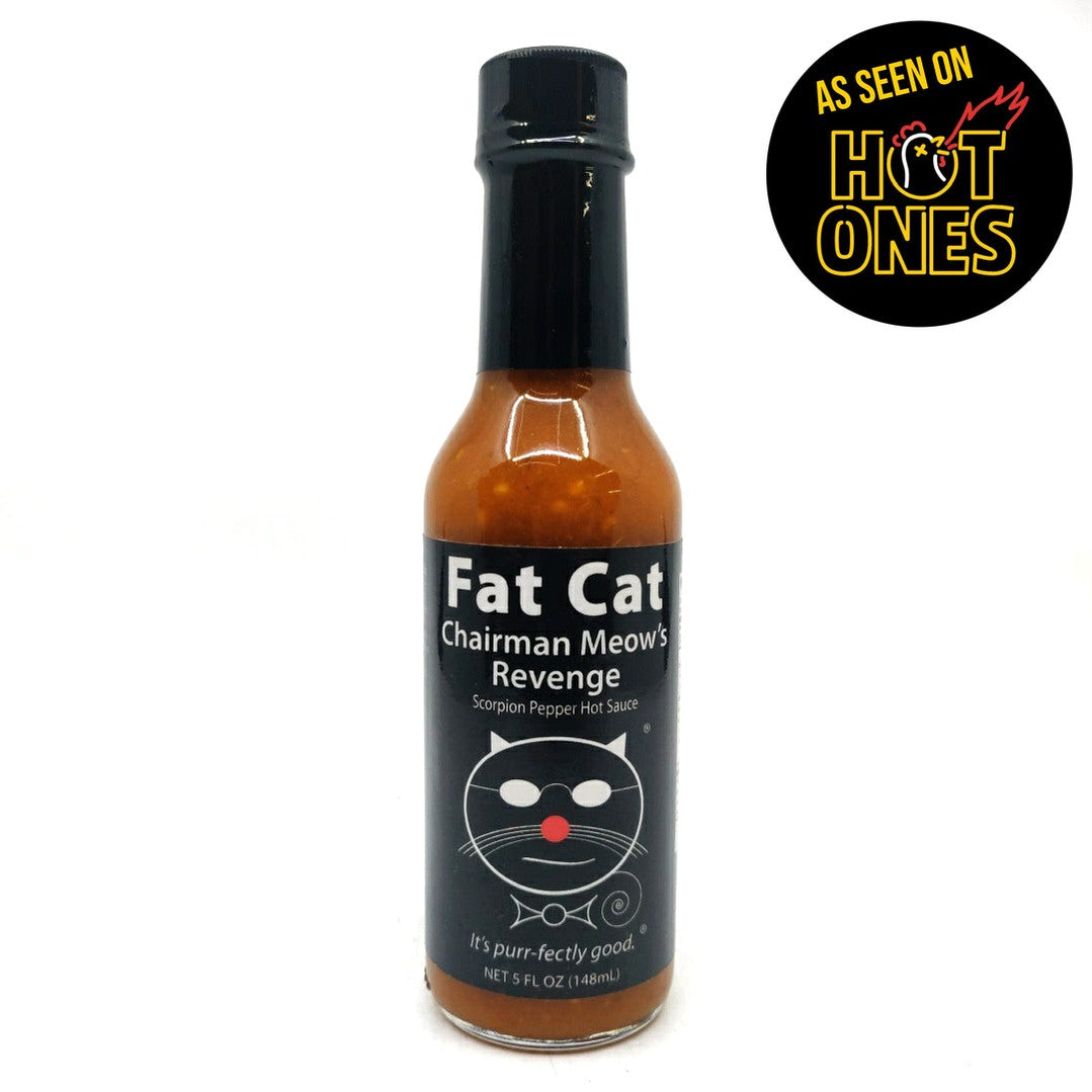 Fat Cat Chairman Meow's Revenge Scorpion Pepper Sauce (148ml) – Hop ...