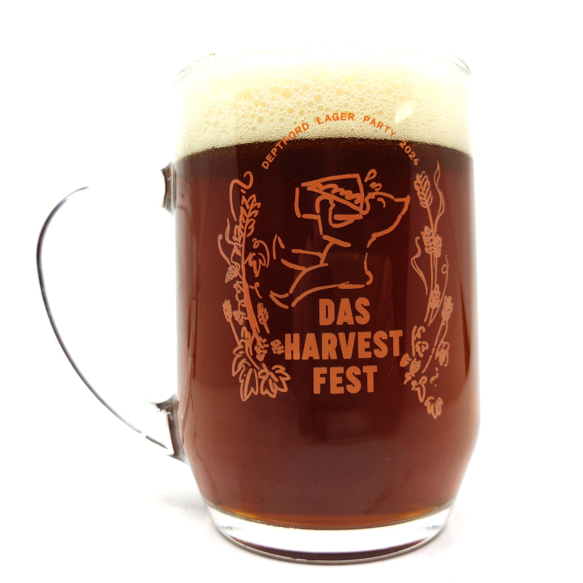 Das Harvest Fest 2024 glass – Hop Burns & Black