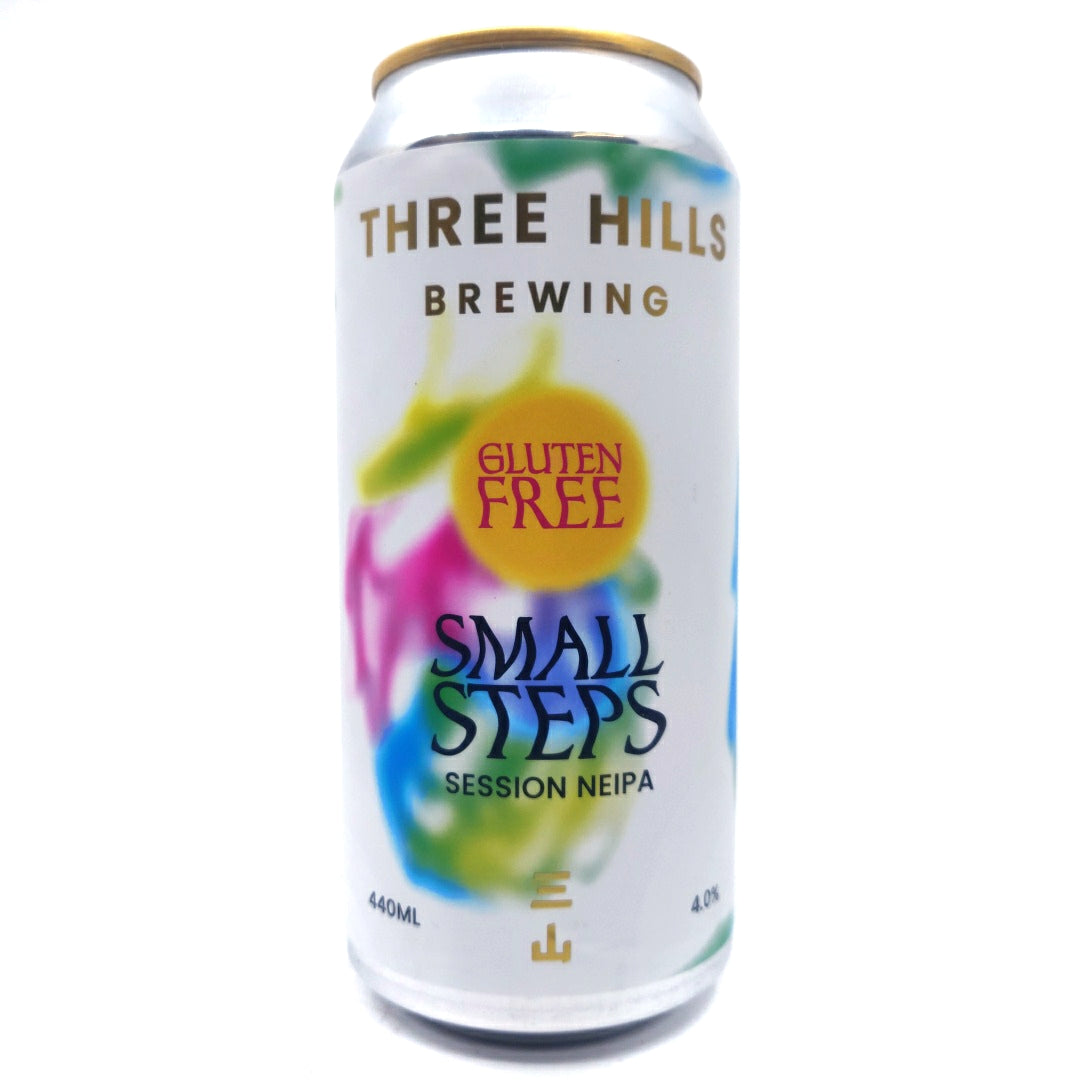 Three Hills Small Steps Session NEIPA 4% (440ml can) – Hop Burns & Black