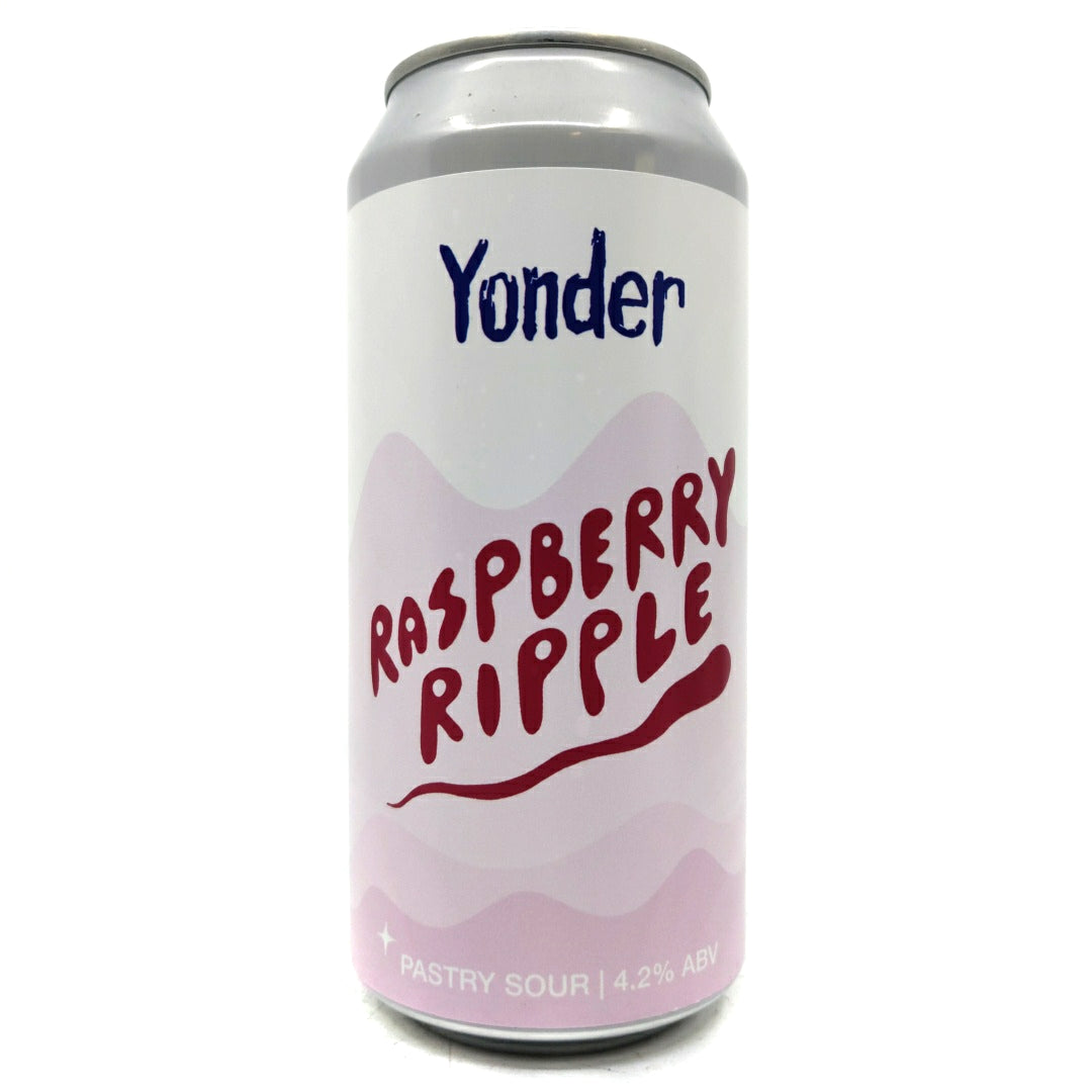 Yonder Raspberry Ripple Pastry Sour 4.2% (440ml can) – Hop Burns & Black