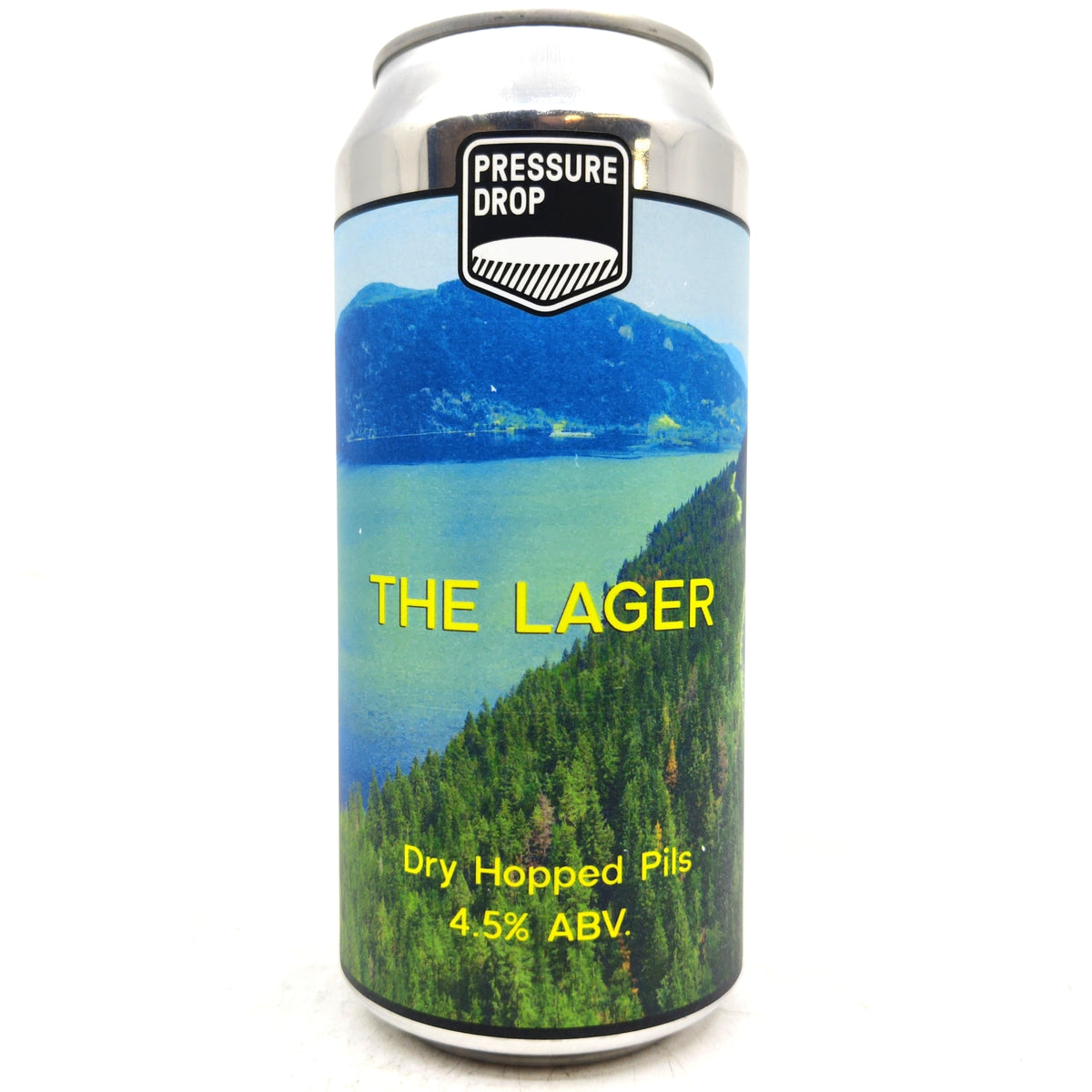 Pressure Drop The Lager Dry-Hopped Pilsner 4.5% (440ml can) – Hop Burns ...