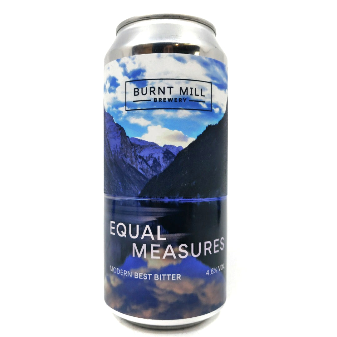 Burnt Mill Equal Measures Best Bitter 4.6% (440ml can) – Hop Burns & Black