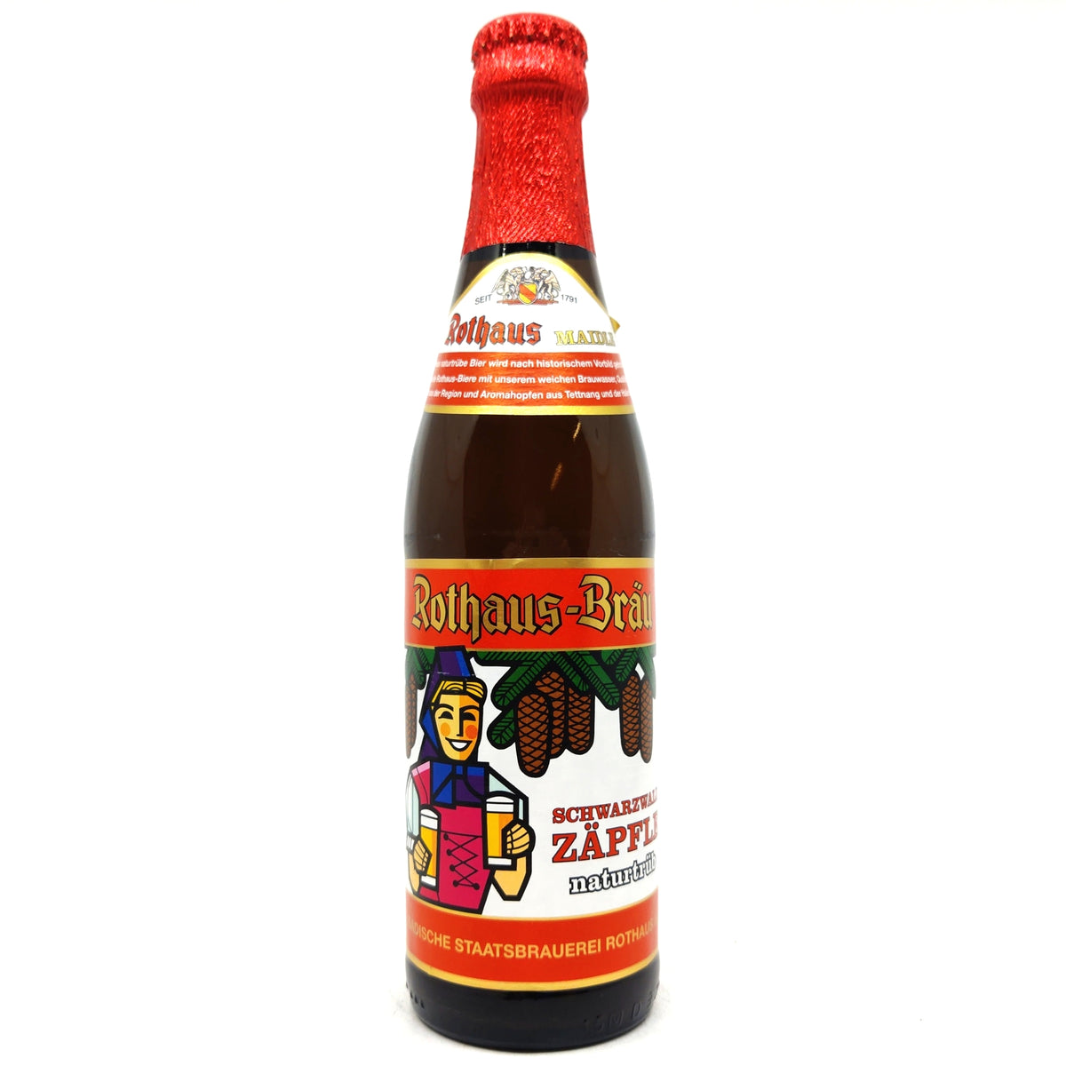 Rothaus Schwarzwald Zapfle Naturtrub 5.1% (330ml) – Hop Burns & Black