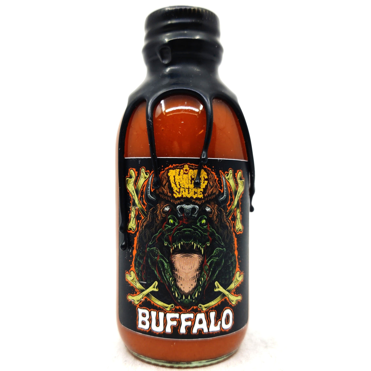 Thiccc Sauce Buffalo Hot Sauce (150ml) – Hop Burns & Black