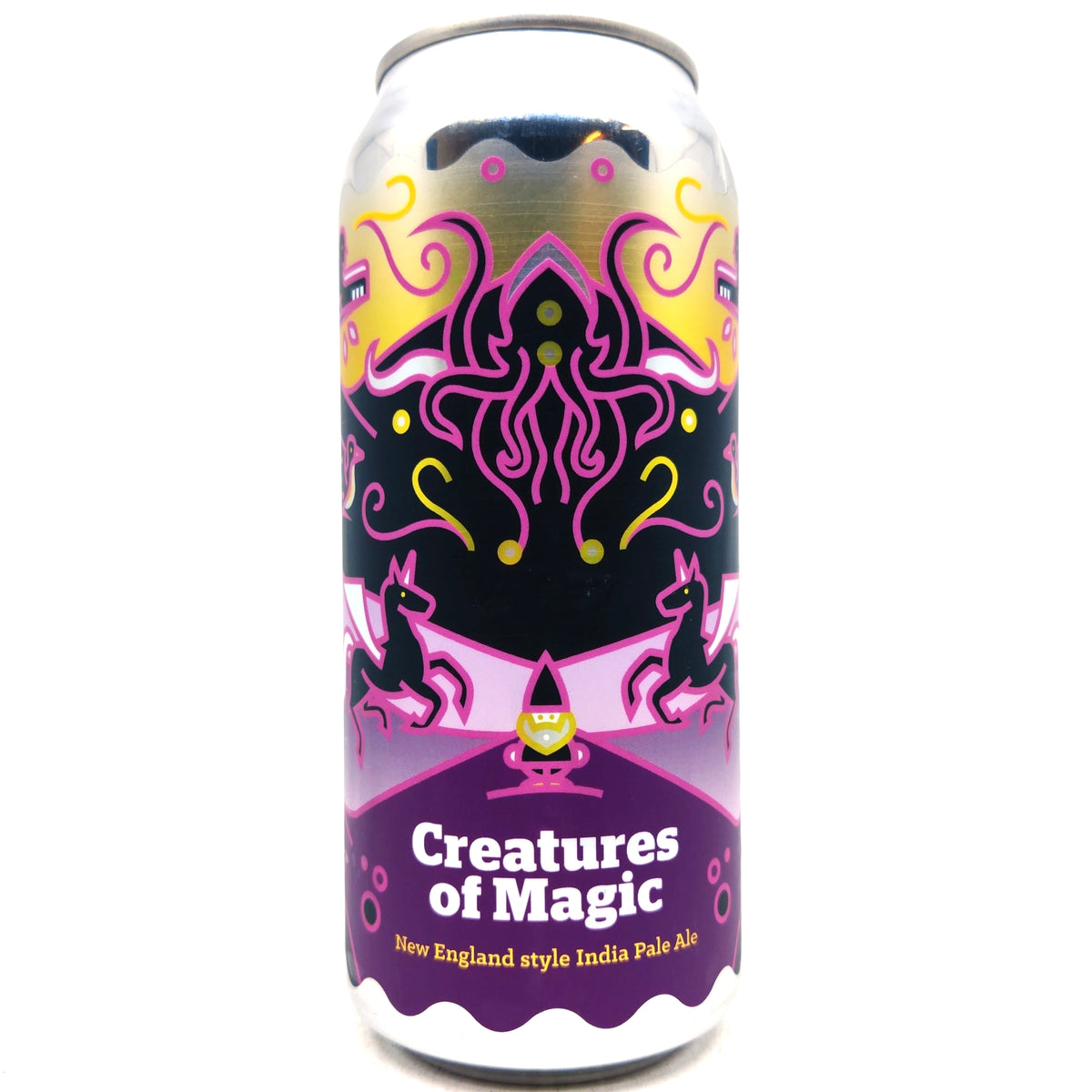 Burlington Creatures of Magic IPA 6.5% (473ml can) – Hop Burns & Black