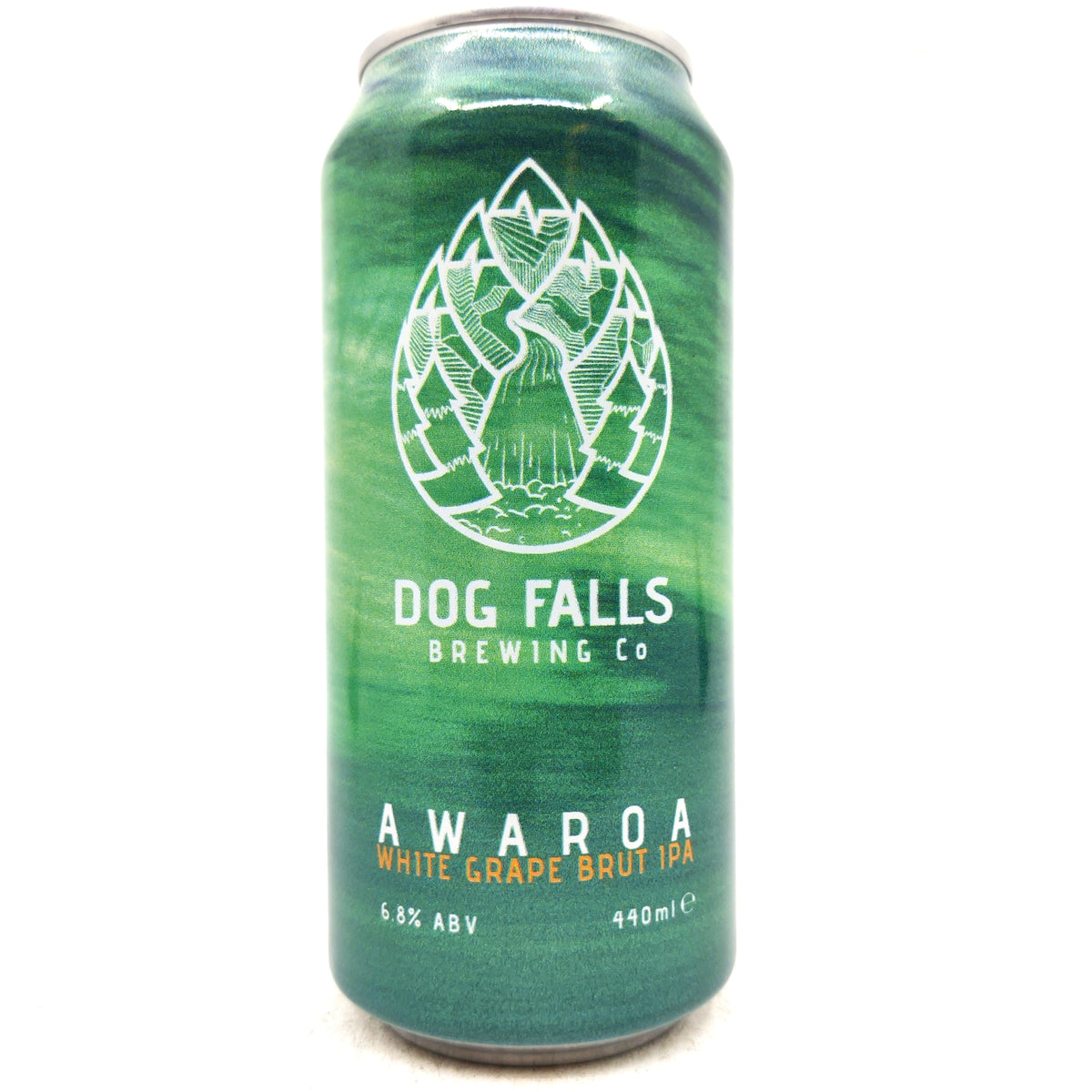 Dog Falls Brewing Awaroa White Grape Brut IPA 6.8% (440ml can) – Hop ...