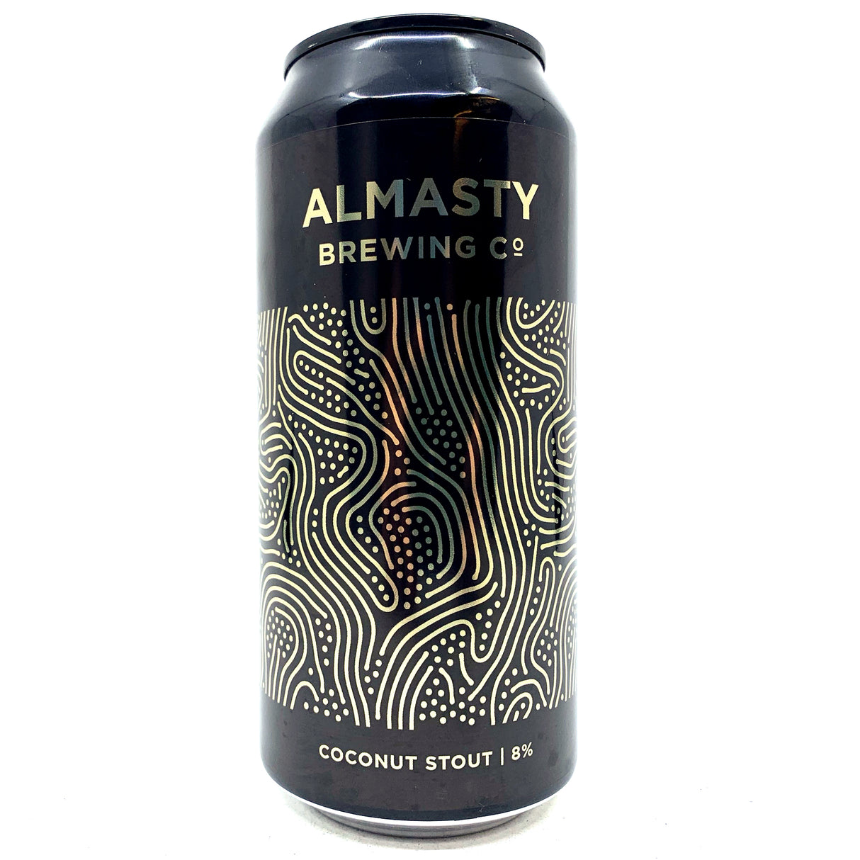 Almasty Coconut Stout 8% (440ml can) – Hop Burns & Black