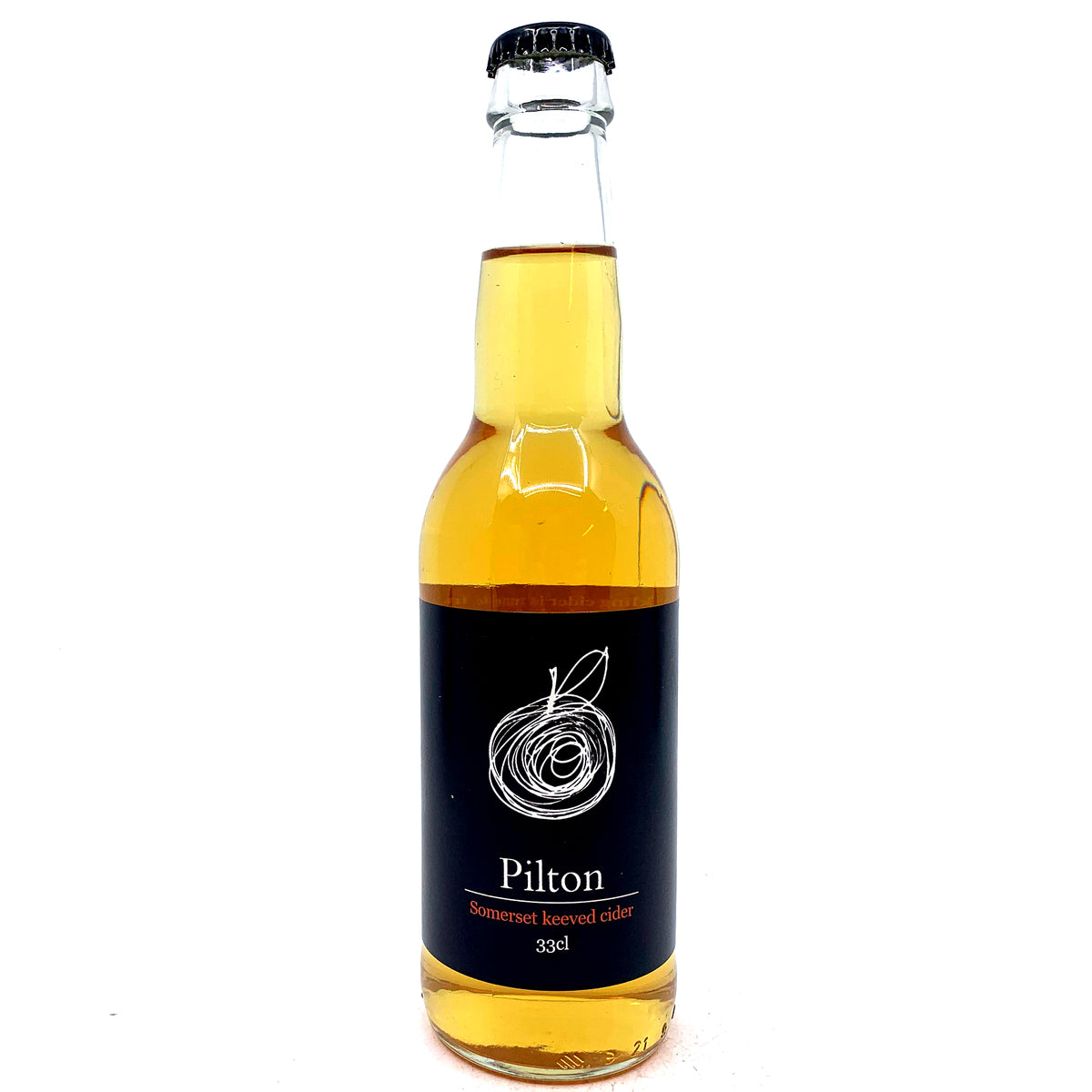 Pilton Pilton Cider 2021 4.5% (330ml) – Hop Burns & Black