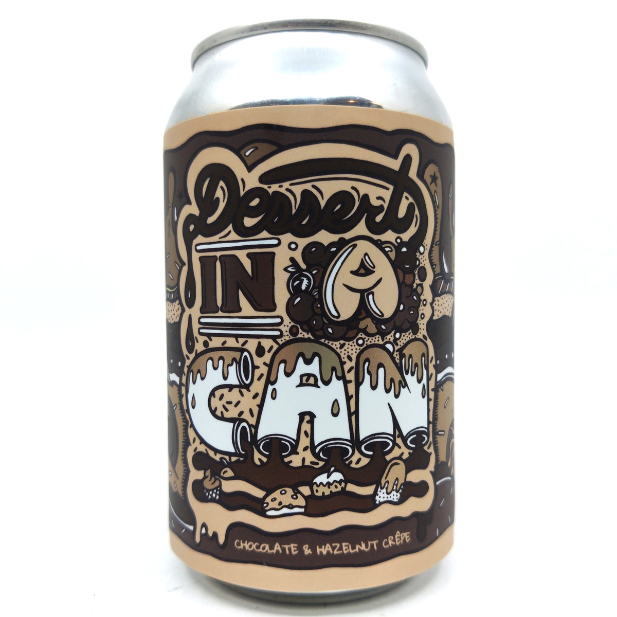 Amundsen Dessert In A Can Chocolate & Hazelnut Crepe 10.5% (330ml can ...