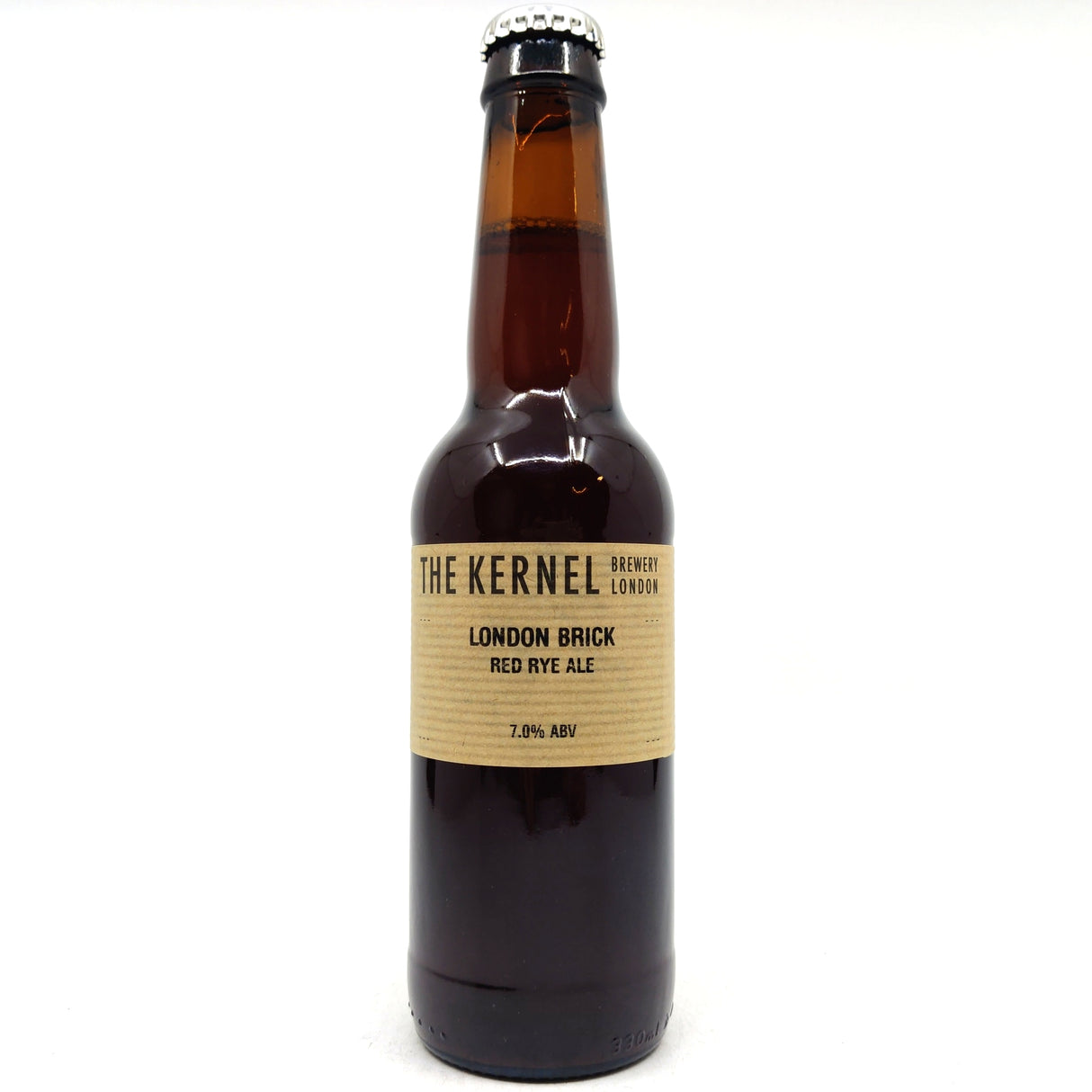 Kernel London Brick Red Rye Ale 6.4% (330ml) – Hop Burns & Black