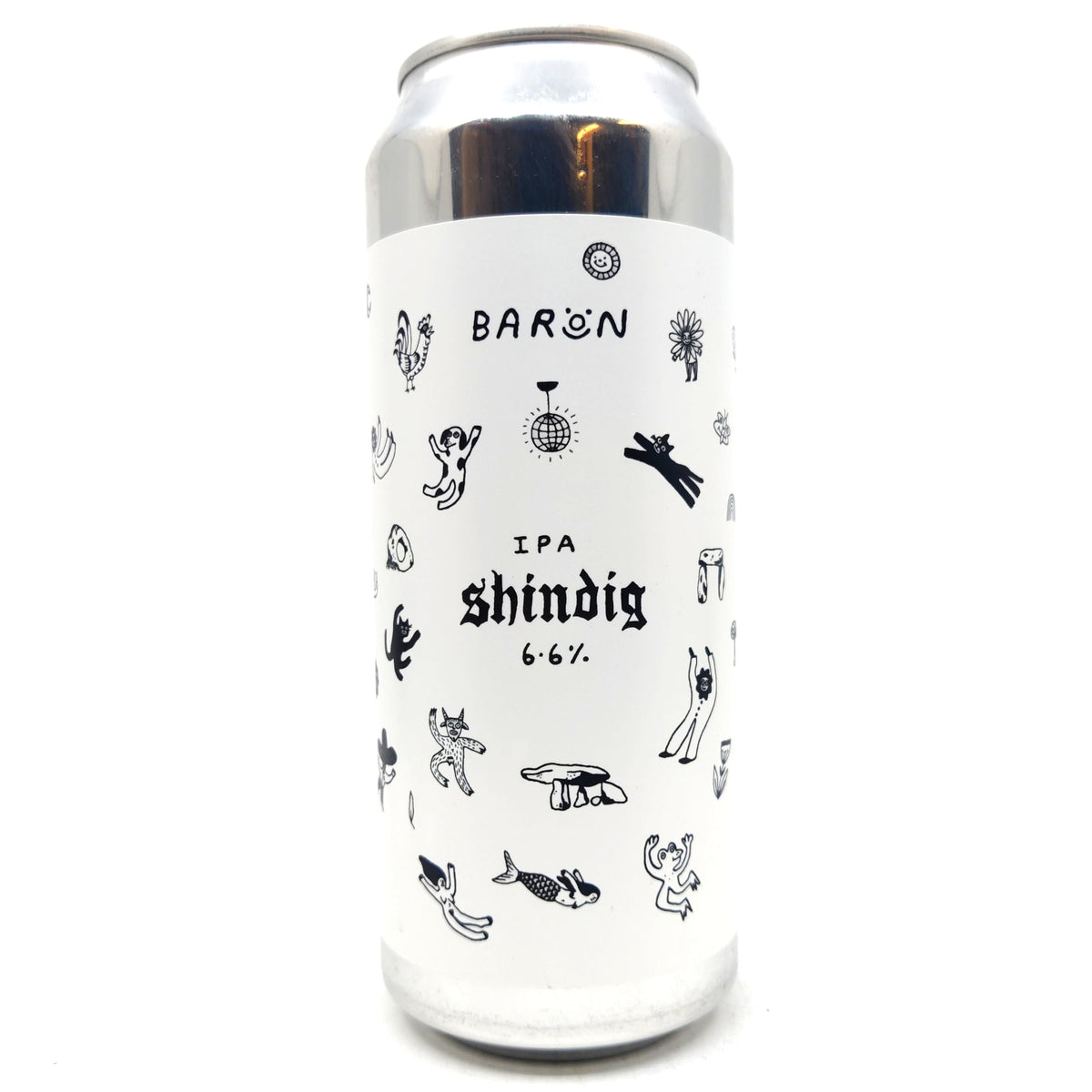Baron Brewing Shindig New England IPA 6.6% (500ml can) – Hop Burns & Black
