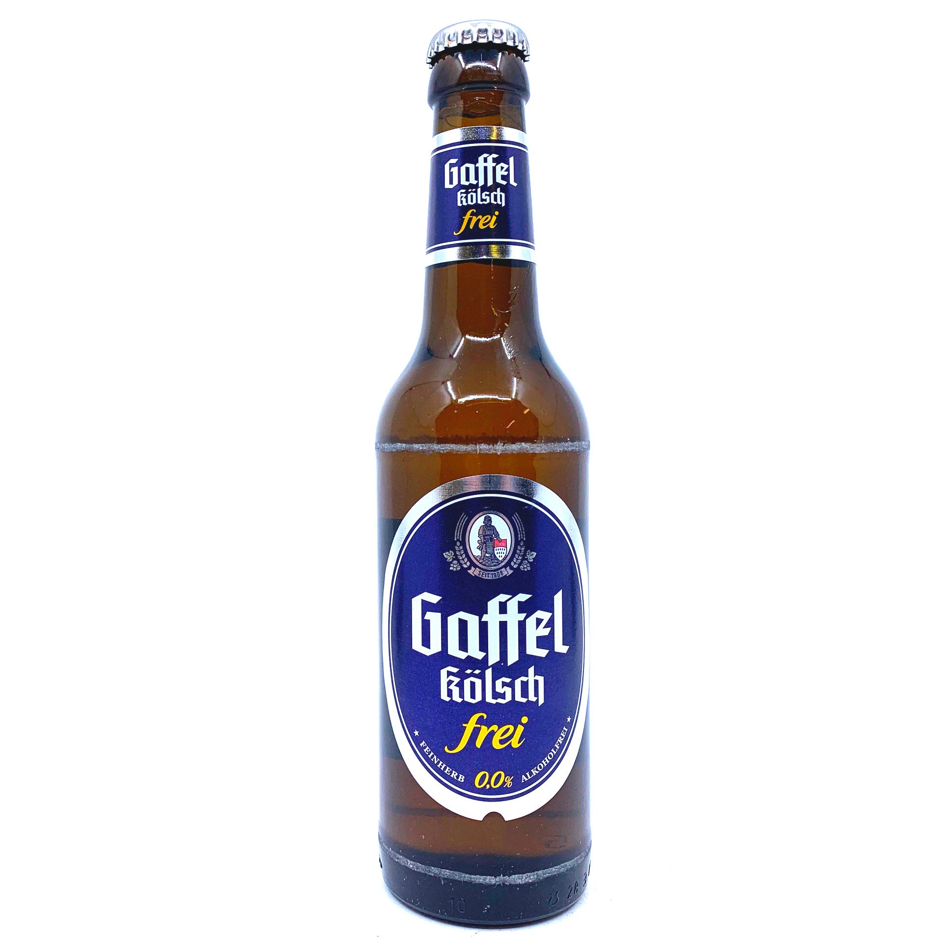 Gaffel Kolsch Alcohol Free 0.0% (330ml) | Buy Online at Hop Burns & Black