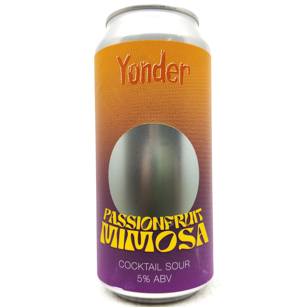Yonder Passionfruit Mimosa 5% (440ml can) – Hop Burns & Black