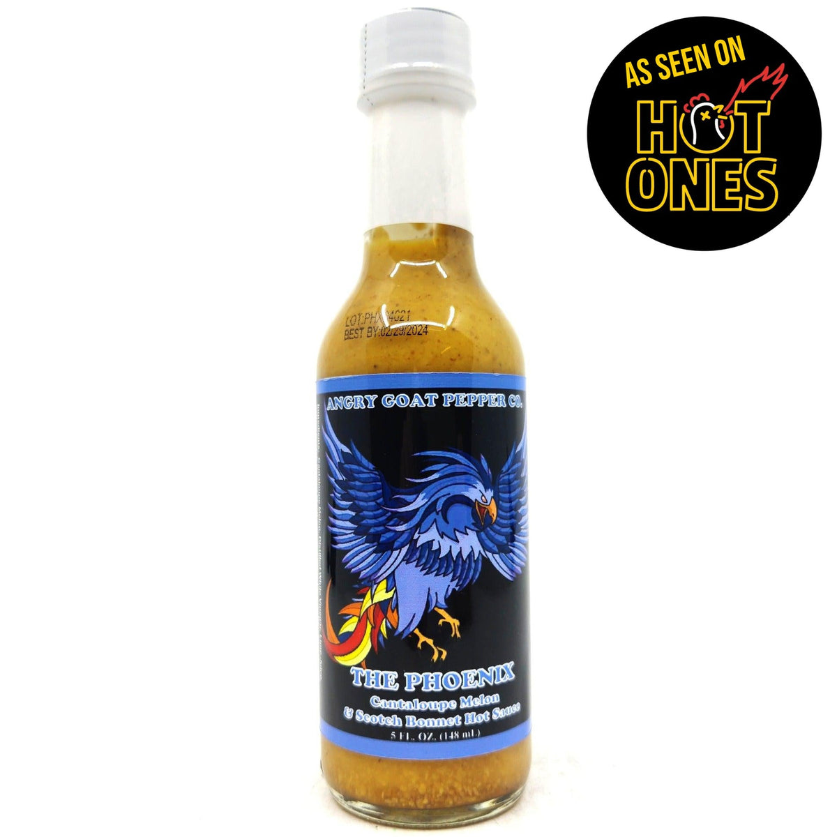Angry Goat The Phoenix Hot Sauce (148g) – Hop Burns & Black