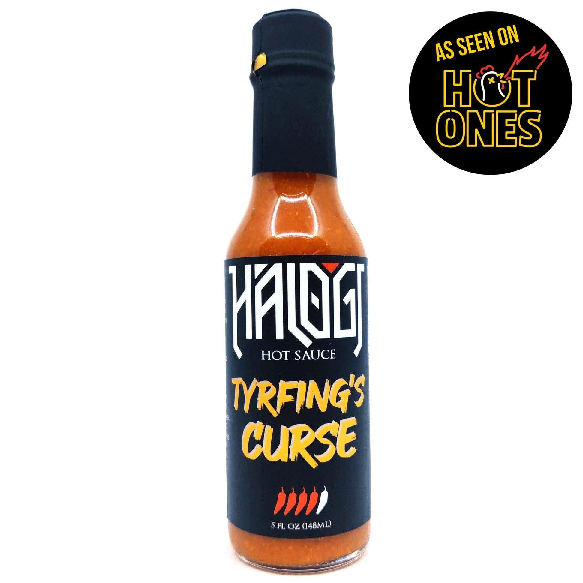 Halogi Hot Sauce Tyrfing's Curse (148ml) | Buy Online at Hop Burns & Black