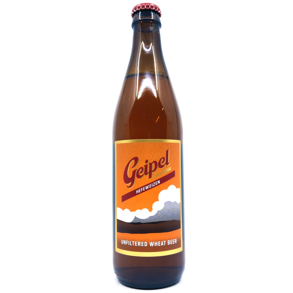Geipel Hefeweizen Unfiltered Wheat Beer 5.2% (500ml) – Hop Burns & Black