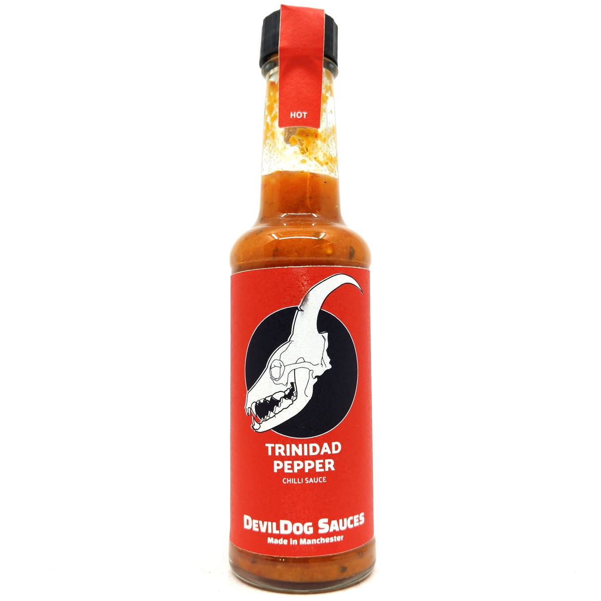 DevilDog Trinidad Pepper Hot Sauce (150ml) – Hop Burns & Black