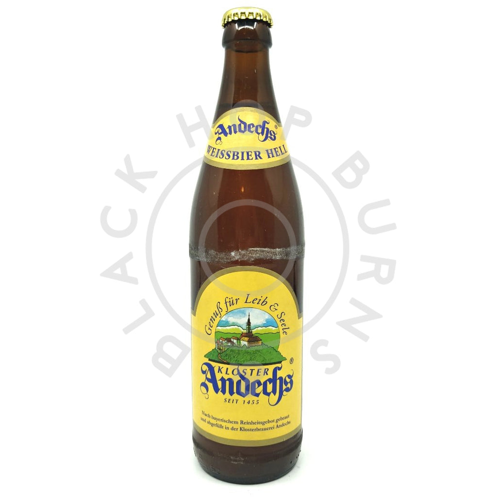 Kloster Andechs Andechser Weissbier Hell 5.5% (500ml) | Buy Online at Hop Burns & Black